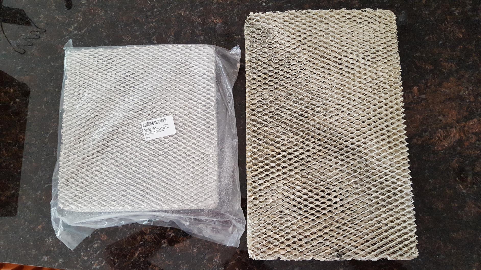 Amazon.com: LifeSupplyUSA Evaporator Pad Filter Replacement with Wick ...