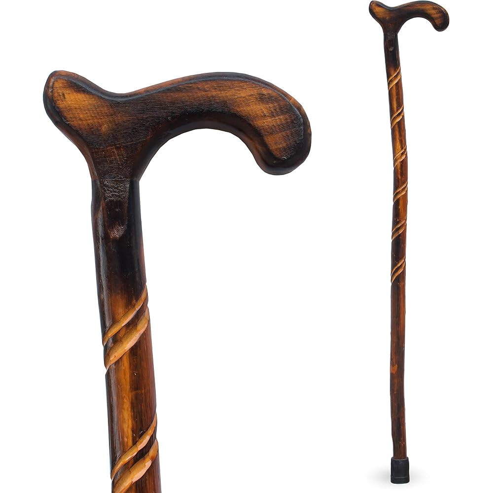 $7/mo - Finance RMS Wood Cane - 36 Inch Natural Wood Walking Stick ...