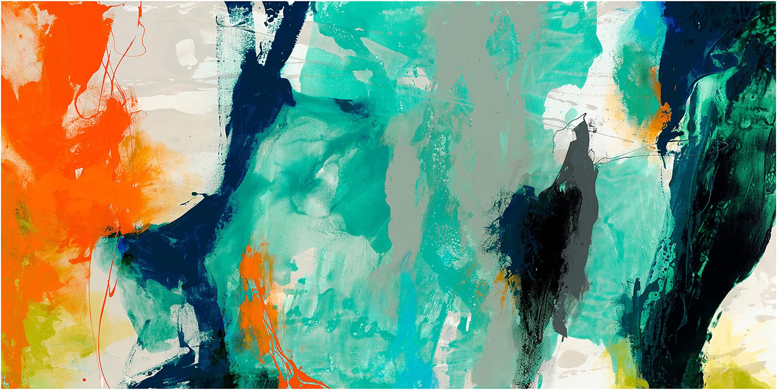 Amazon.com: Empire Art Direct Water Women II Frameless Free Floating ...