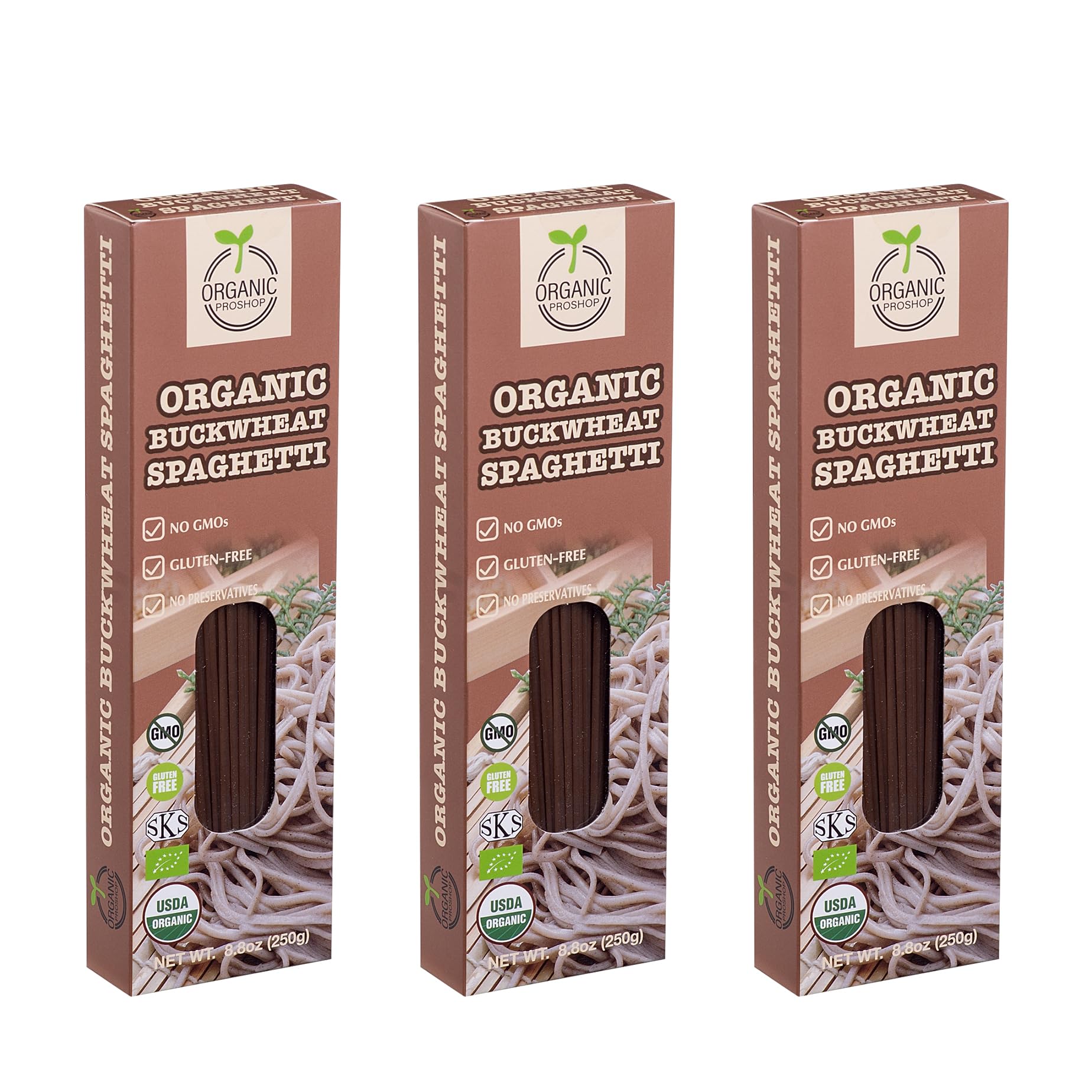 Amazon.com : Organic Proshop - Single Ingredient Gluten Free Buckwheat ...