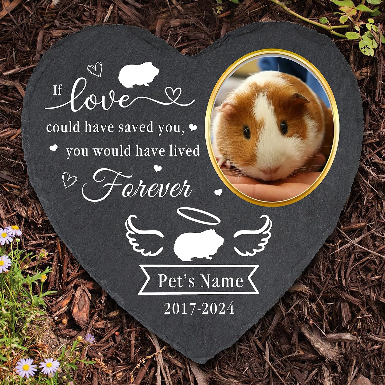 Amazon.com: Goodstemu Personalized Pet Memorial Gifts for Loss of ...