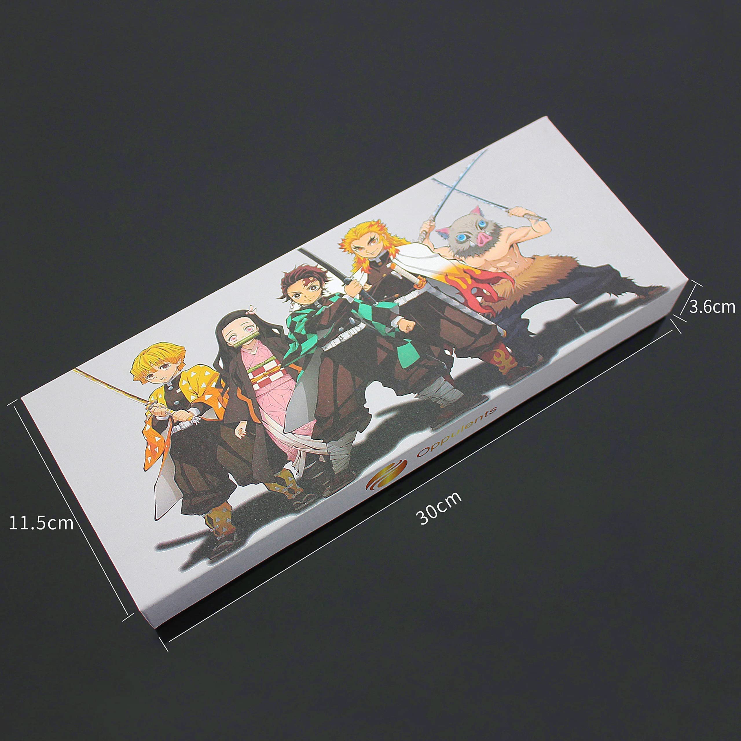 Buy Oppulents demon slayer mini toy swords - action figure pack of 3 ...