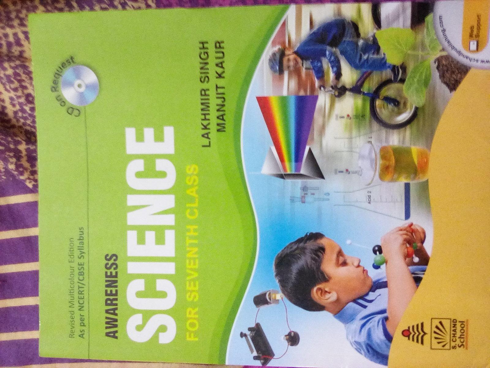 Awareness Science Class 7 With CD ON - by Lakhmir Singh and Manjit Kaur ...