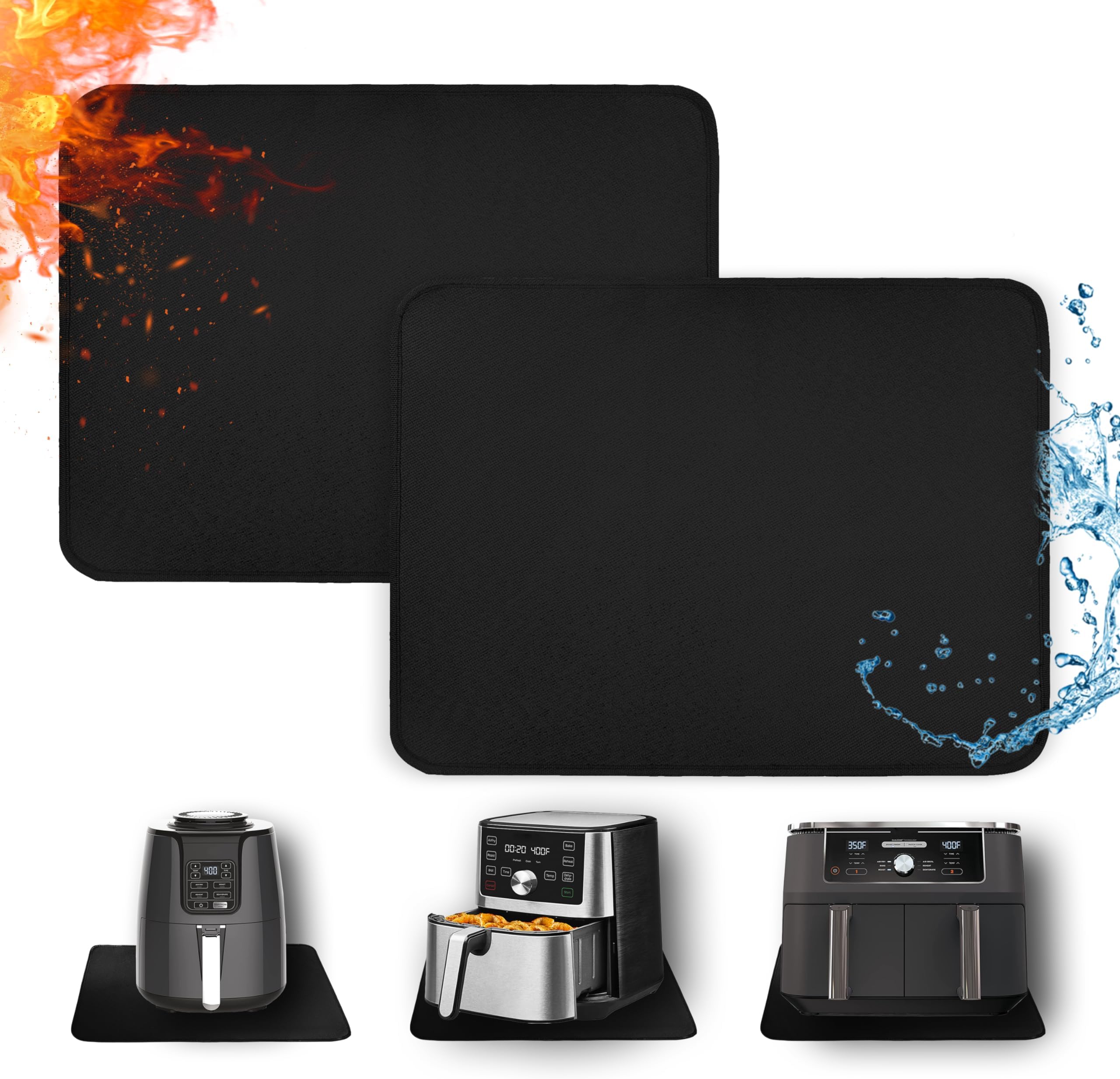 Amazon.com: Amerbro Heat Resistant Mats for Countertop - Firproof 16x24 ...
