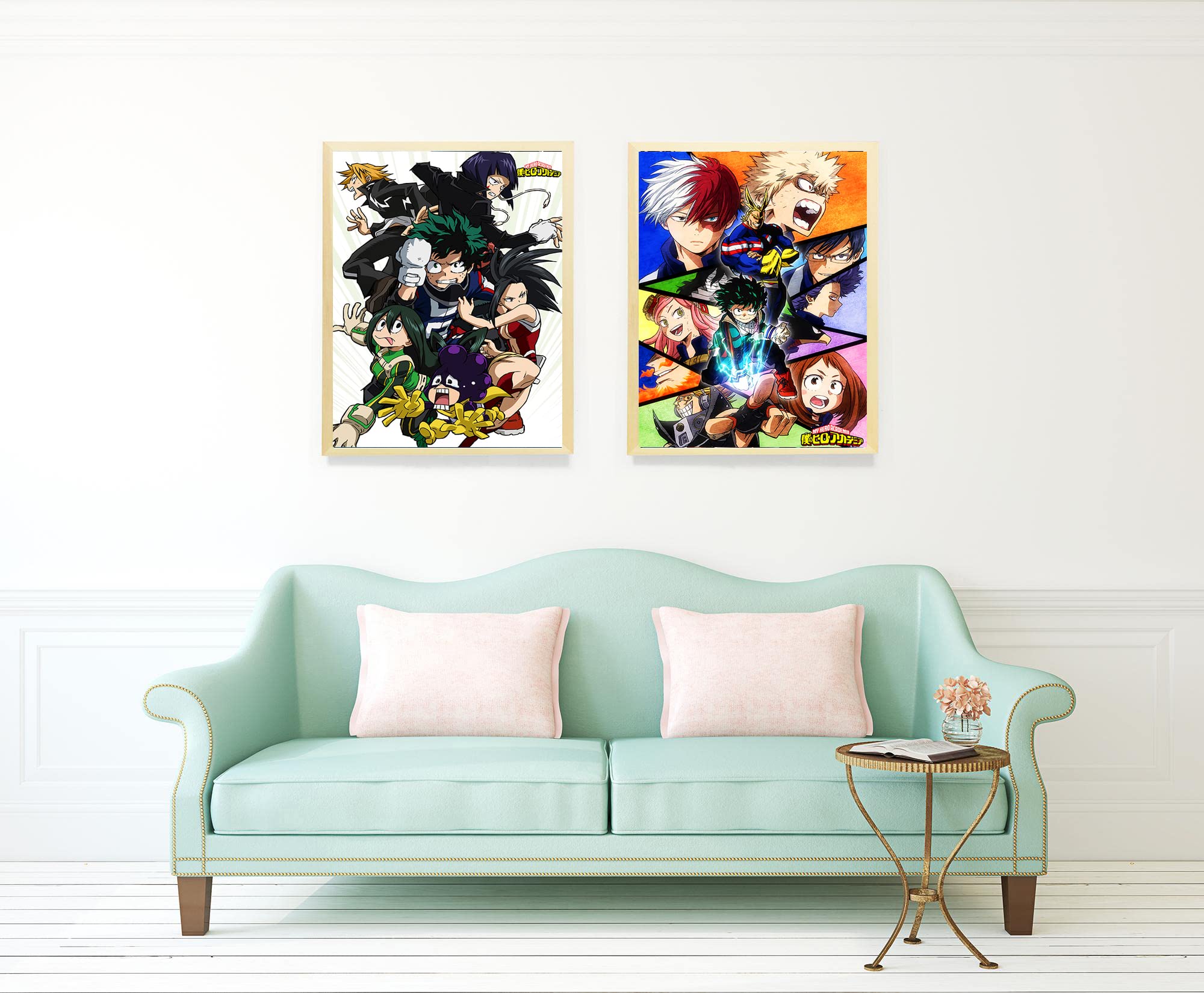 Buy My Hero Academia Poster (MHA-1) Japanese Anime Manga Poster for ...