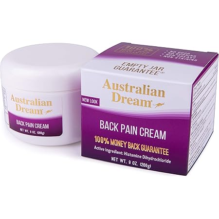 Amazon.com: Australian Dream Back Pain Cream - for Neck, Body, Muscle ...