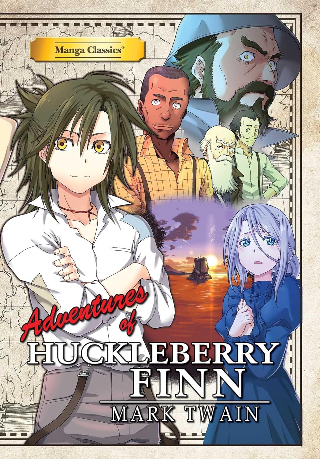 Manga Classics: Adventure of Huckleberry Finn (Paperback) (Manga ...