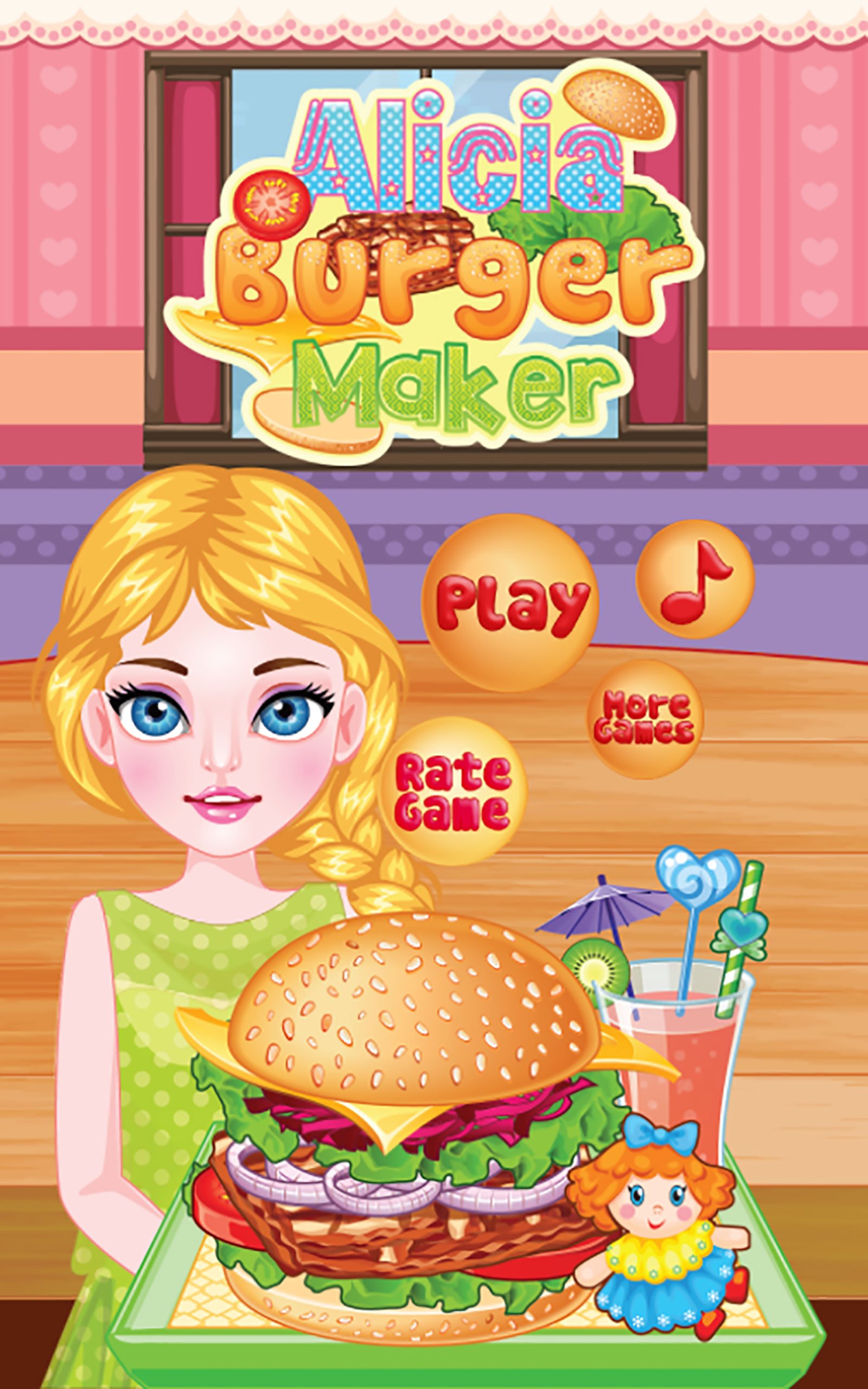Burger Maker - Kids game - App on Amazon Appstore