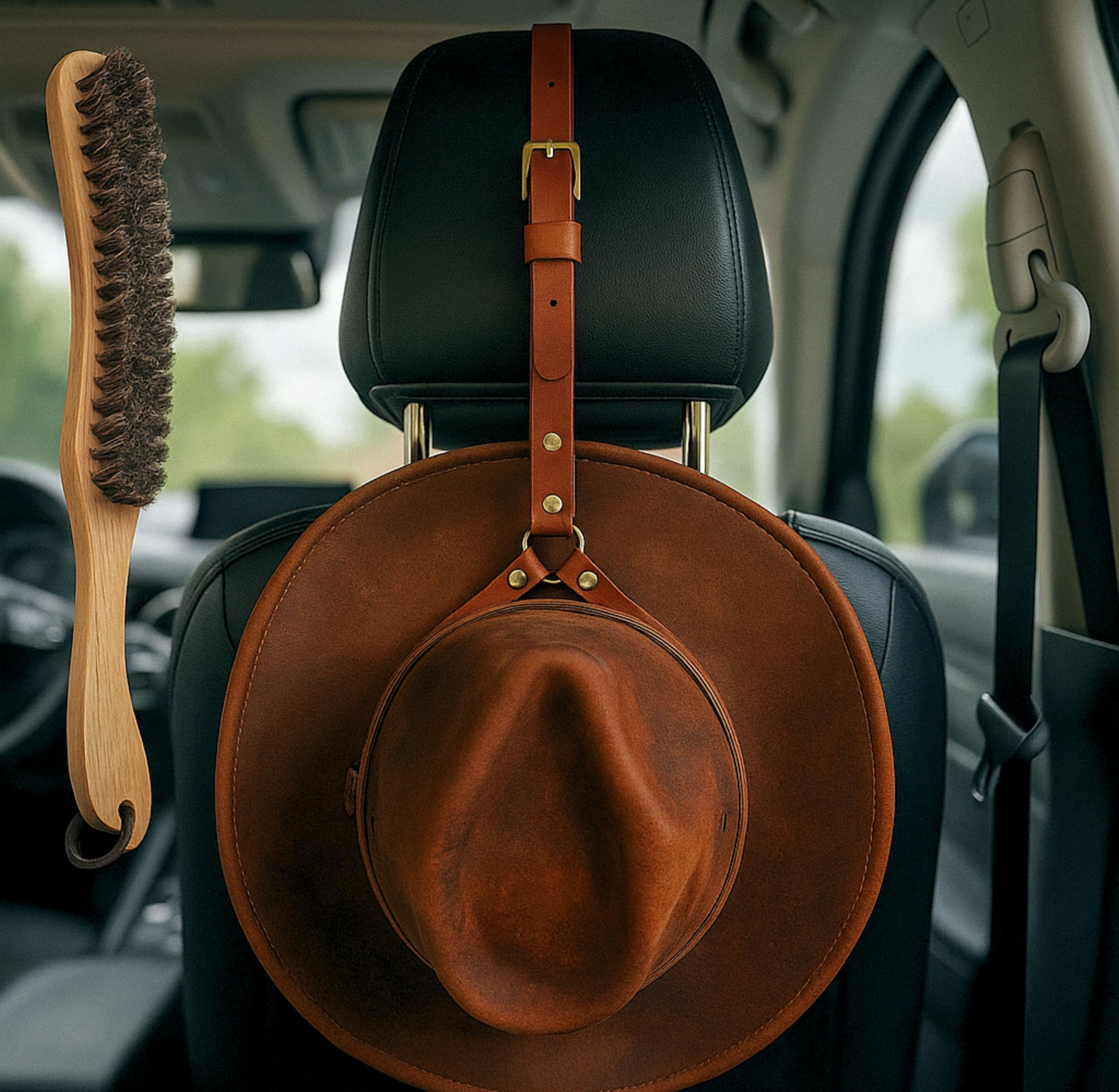 Amazon.com: Cowboy Hat Rack for Pickup Truck & Car – Genuine Buffalo ...