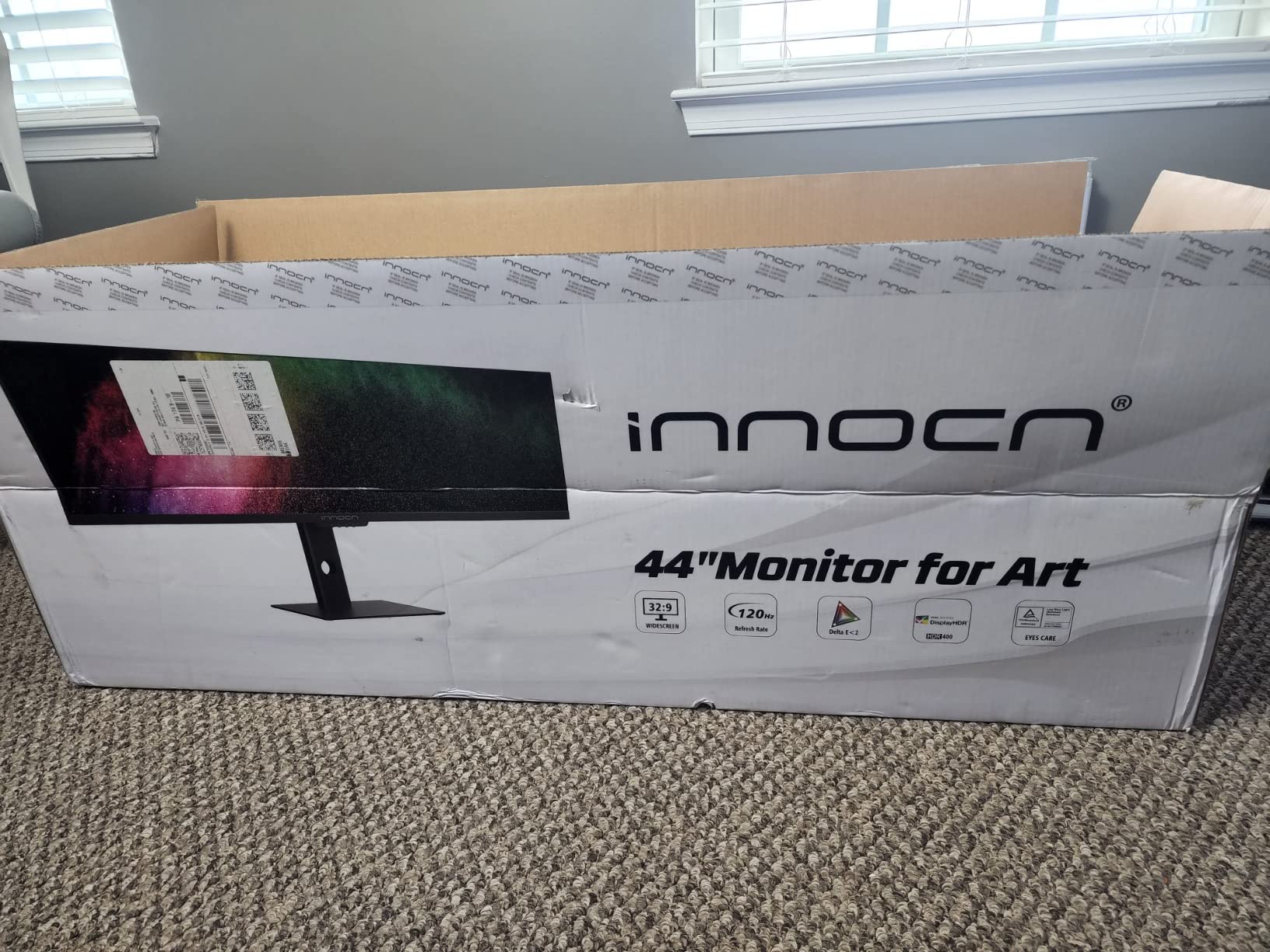 $21/mo - Finance INNOCN Ultrawide Monitor 43.8" WFHD 3840 x 1080p 120Hz ...