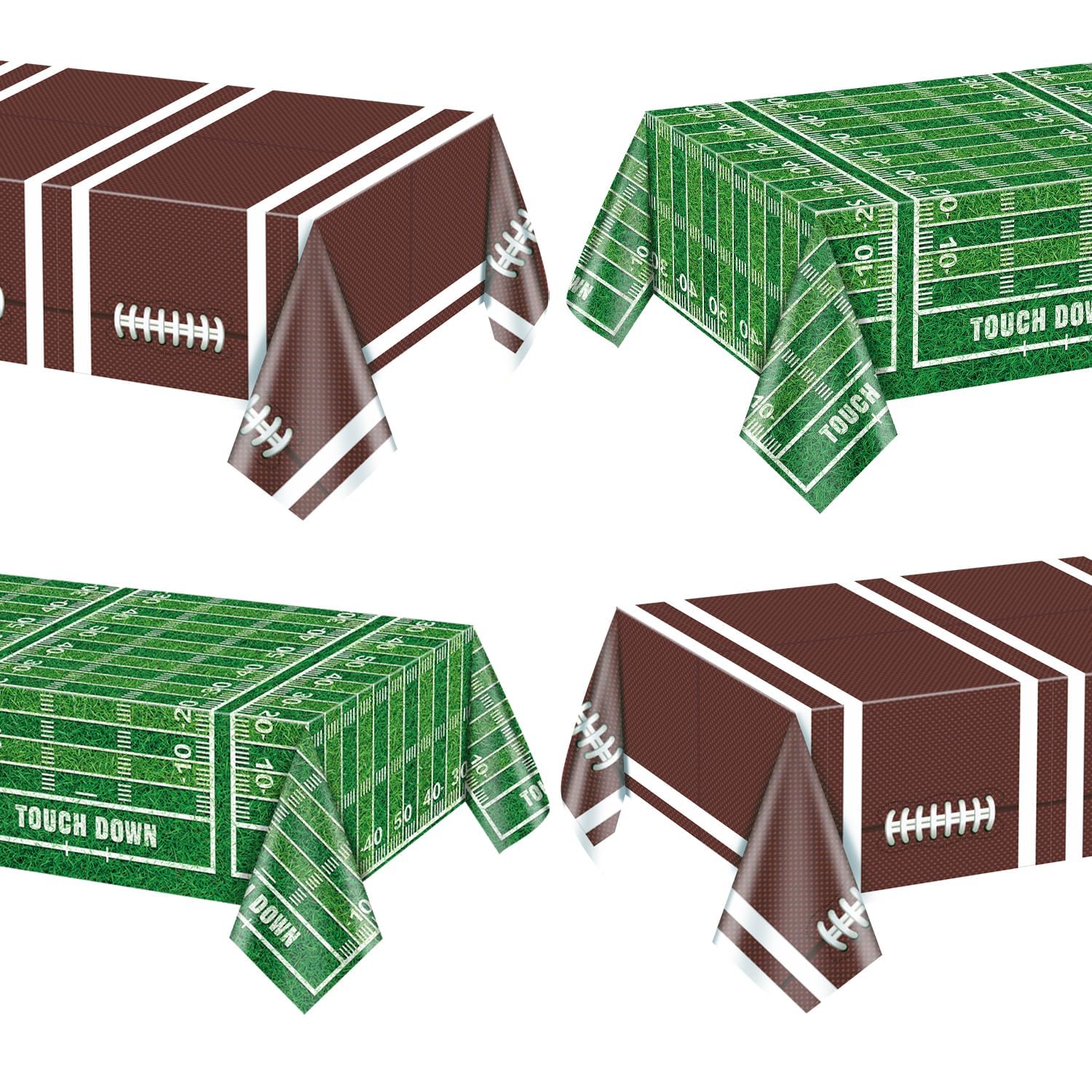 Amazon.com: PIXHOTUL Football Tablecloth Football Party Decorations ...