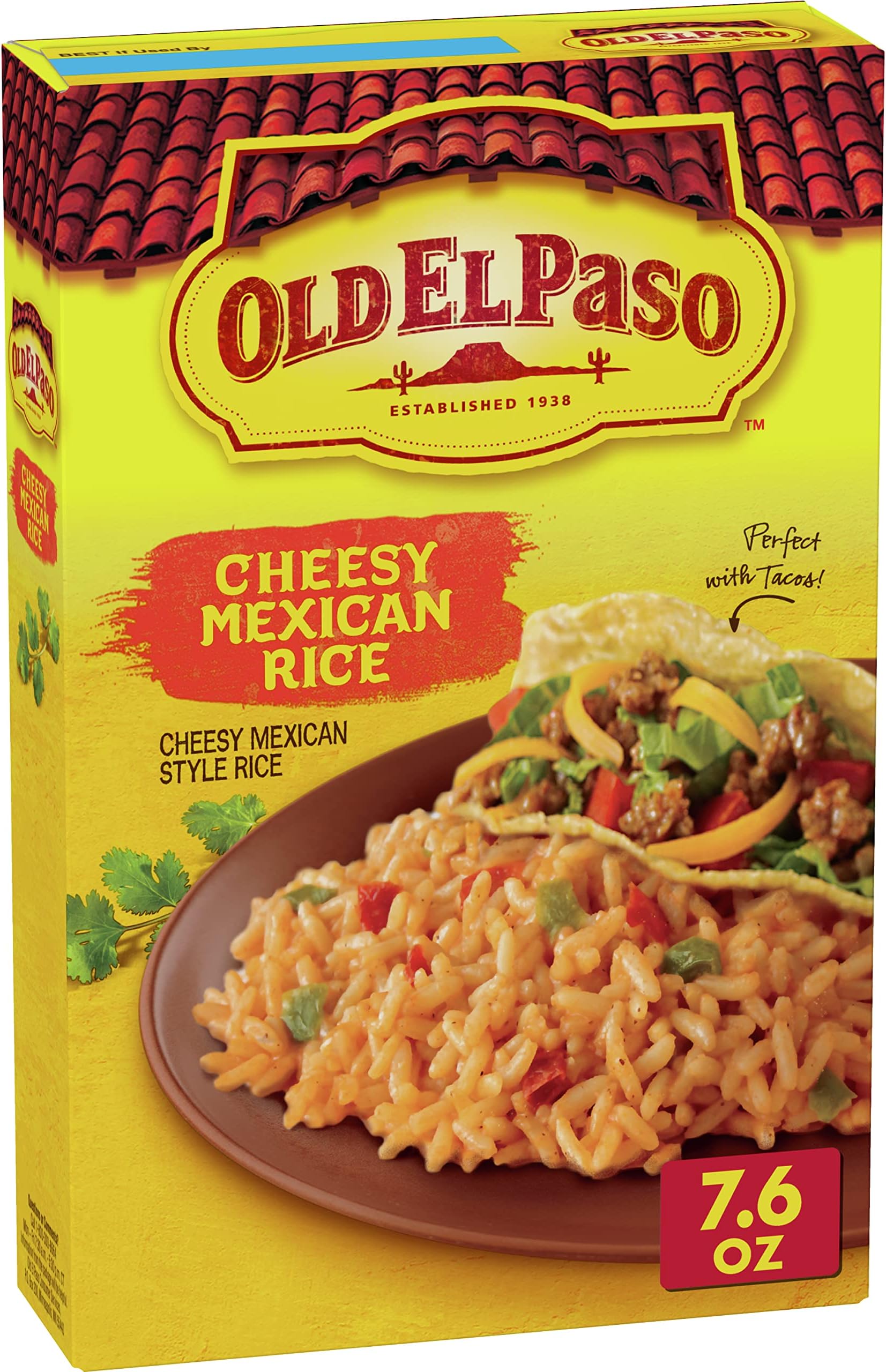 Amazon.com : Old El Paso, Spanish Rice, 7.6oz Box (Pack of 3 ...