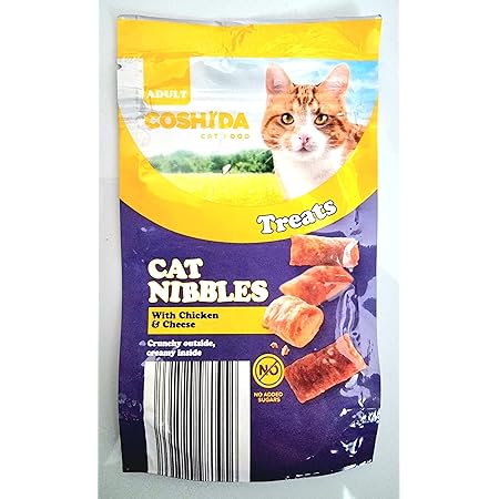 COSHIDA Cat Nibbles Treats (With Beef) Coshida - Complementary Pet Food ...