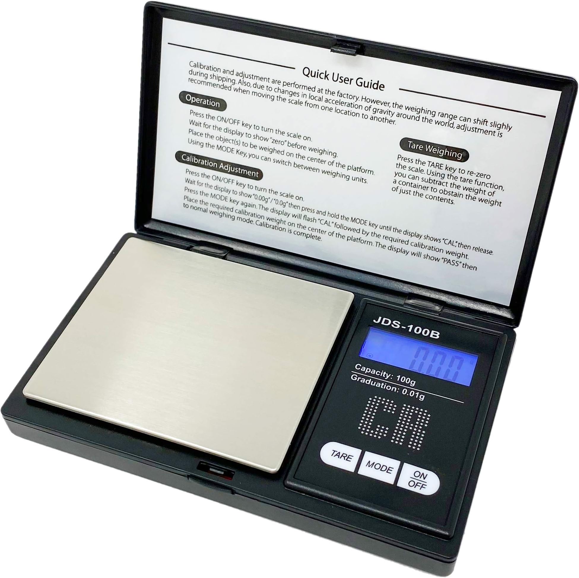 Amazon.com: Smart Weigh Digital Pocket Gram Scale, 1000g x 0.1 Grams ...