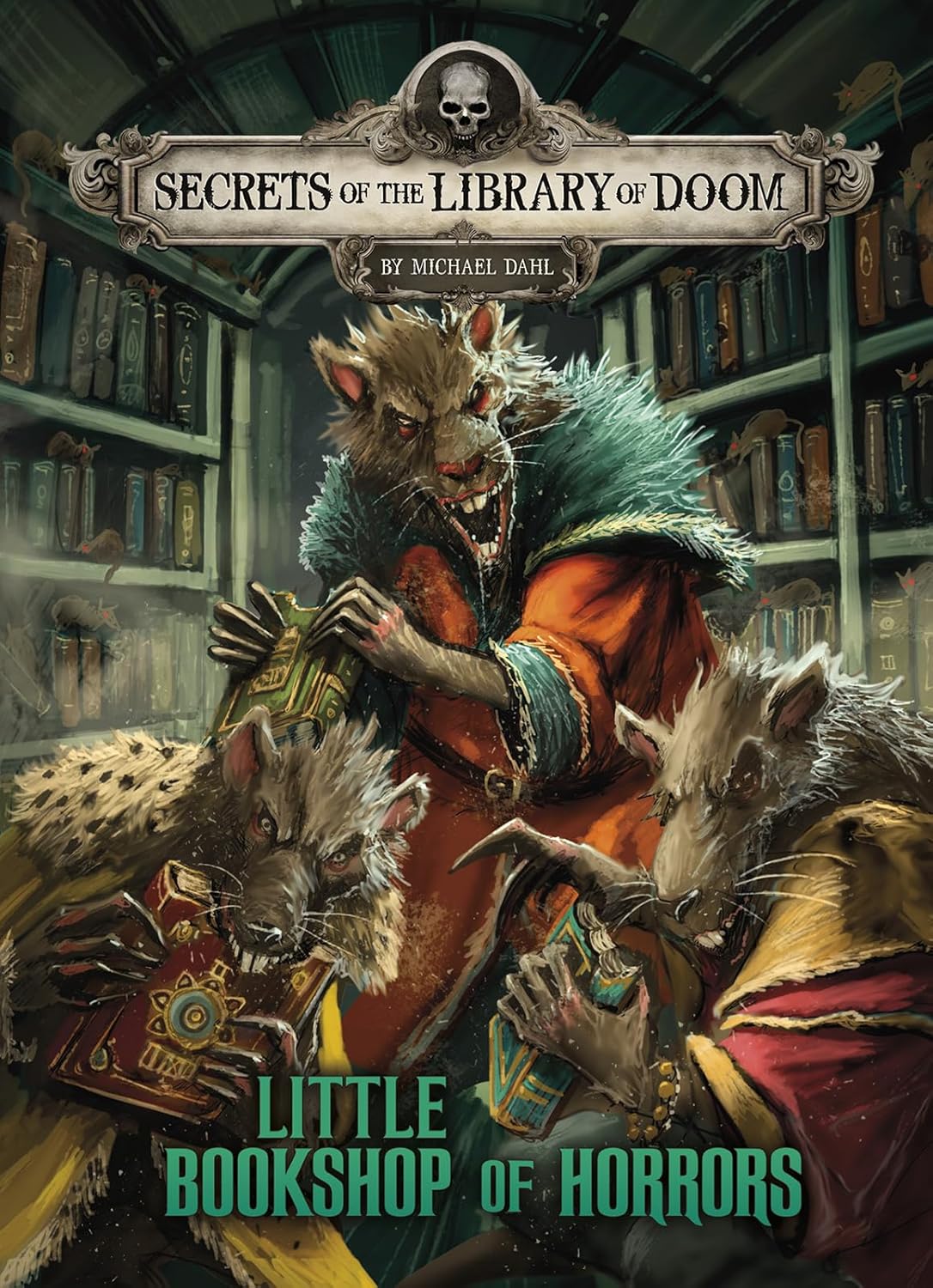 Amazon.com: Little Bookshop of Horrors (Secrets of the Library of Doom ...