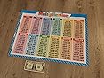 Amazon.com: Noare Multiplication Chart , 17.3x24 inch Math ...
