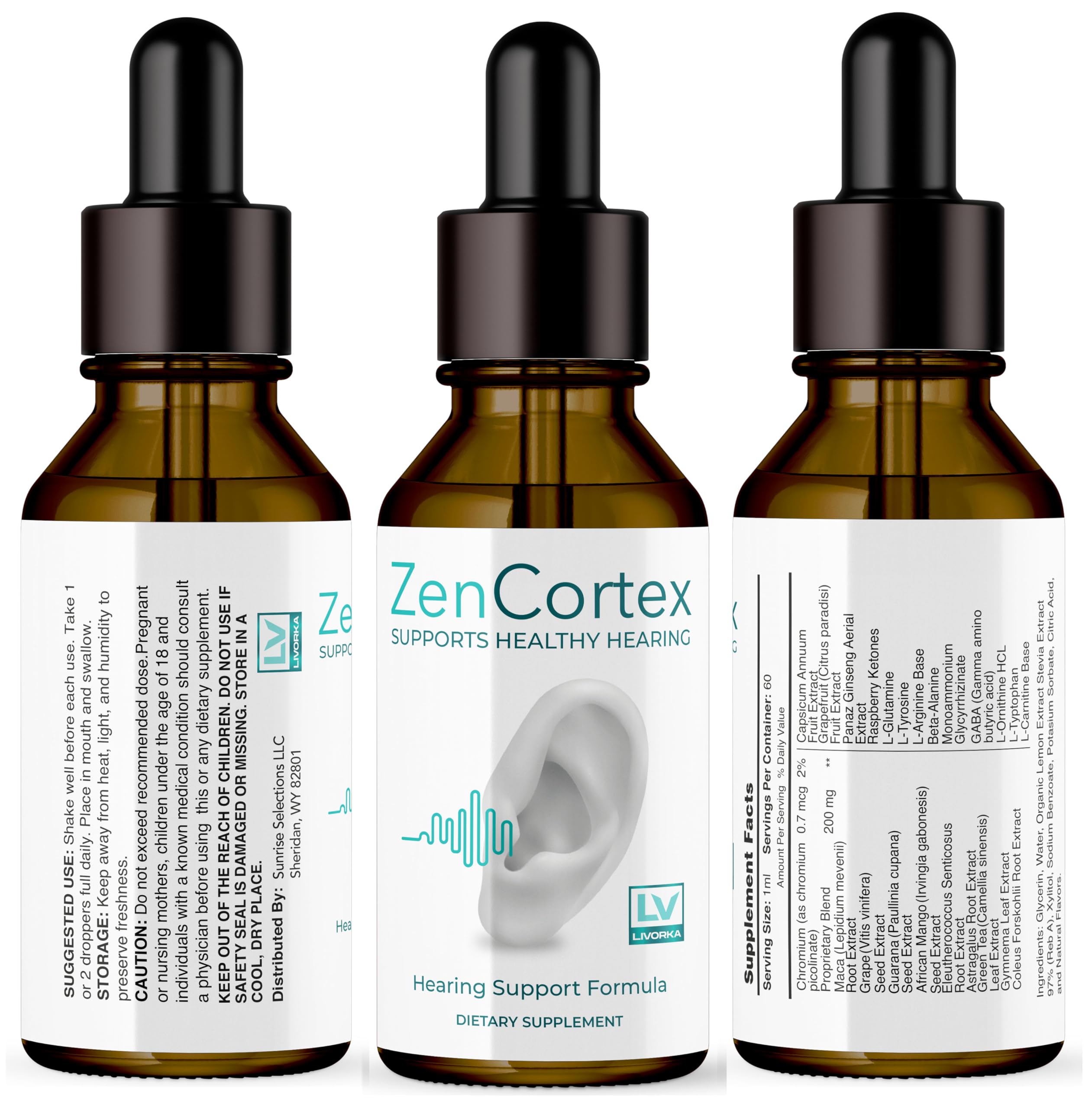 Snapklik.com : 5 Pack - Zencortex - Zen Cortex Drops, Zencortex 5 ...