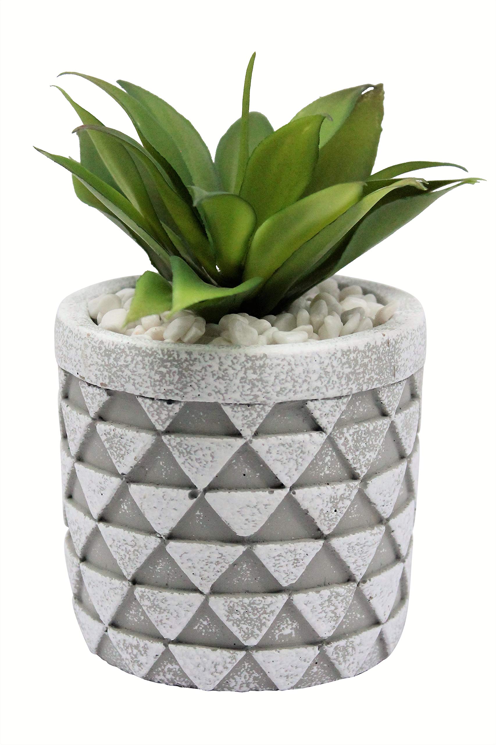 GreenBrokers Artificial 120cm Finger Palm Tree, Potted Plant: Amazon.co ...