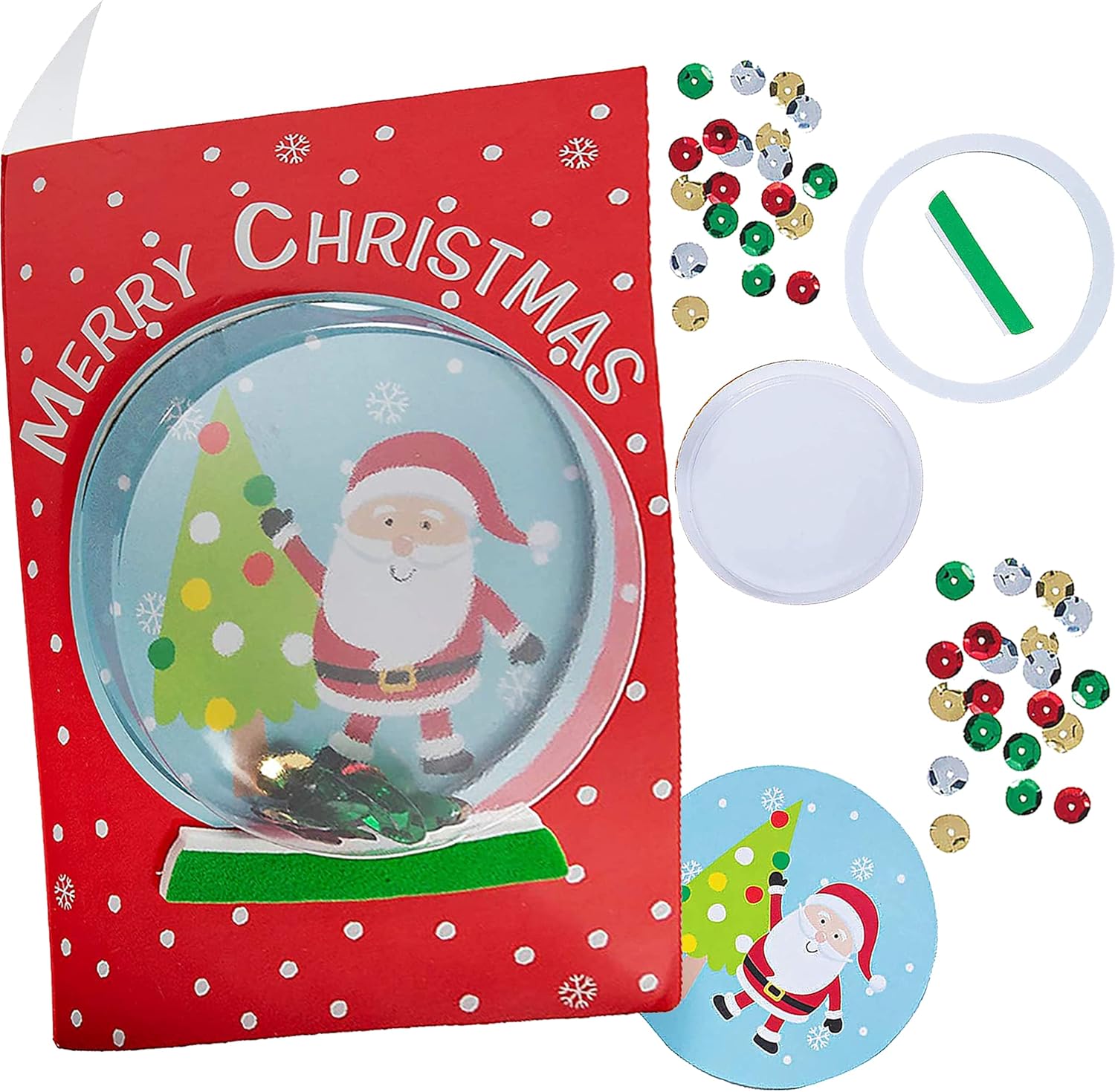 Amazon 4E s Novelty DIY Christmas Card Making Craft Kit For Kids amazon-4e-s-novelty-diy-christmas-card-making-craft-kit-for-kids