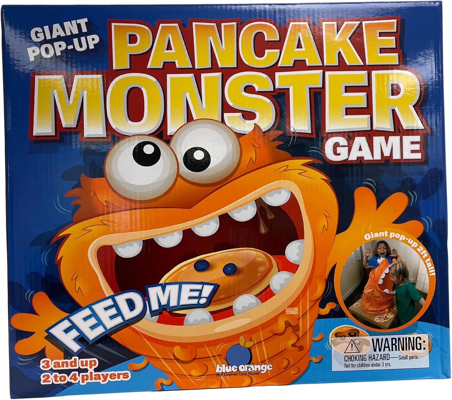 Amazon.com: Pancake Monster Hilarious Interactive Tactile Toy Game for ...