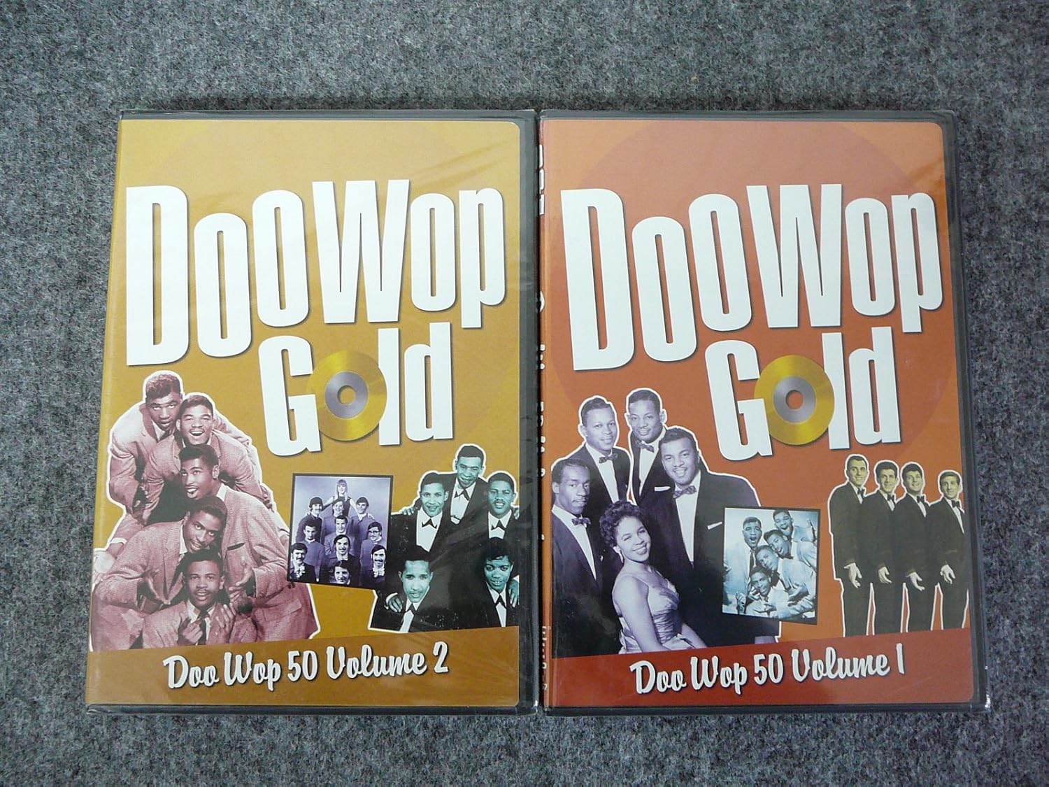 Doo Wop Gold: Doo Wop 50, Vol.1 & 2 Dvds: Greatest Doo Wop Performers ...