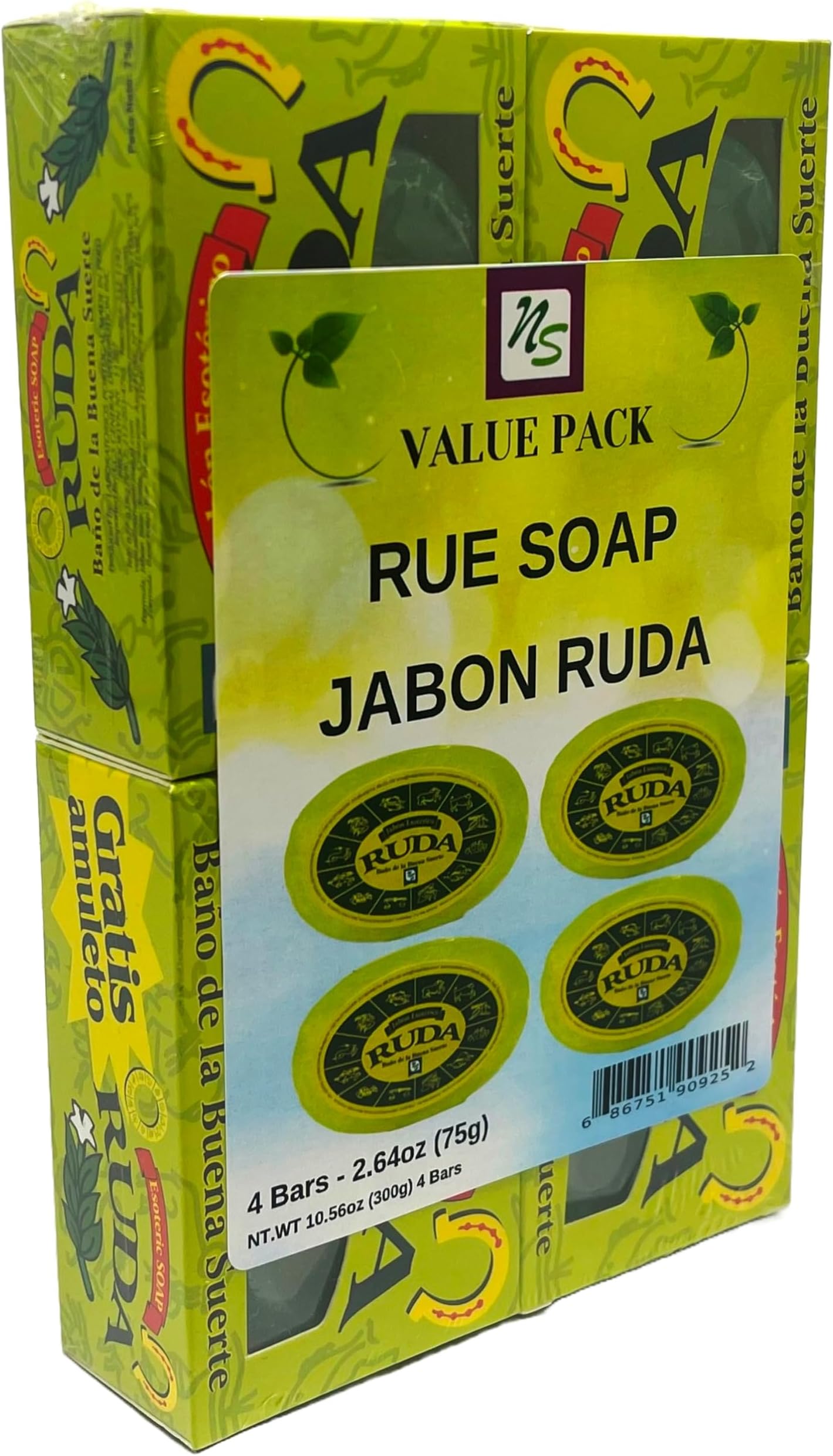 Amazon.com : Chakra Wash Good Luck Soap Ruda Rue : Beauty & Personal Care