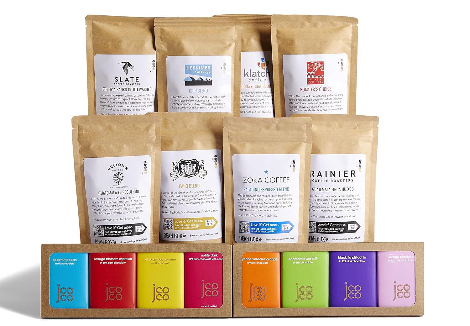 Amazon.com: Bean Box Deluxe Coffee and Chocolate Tasting Box ...