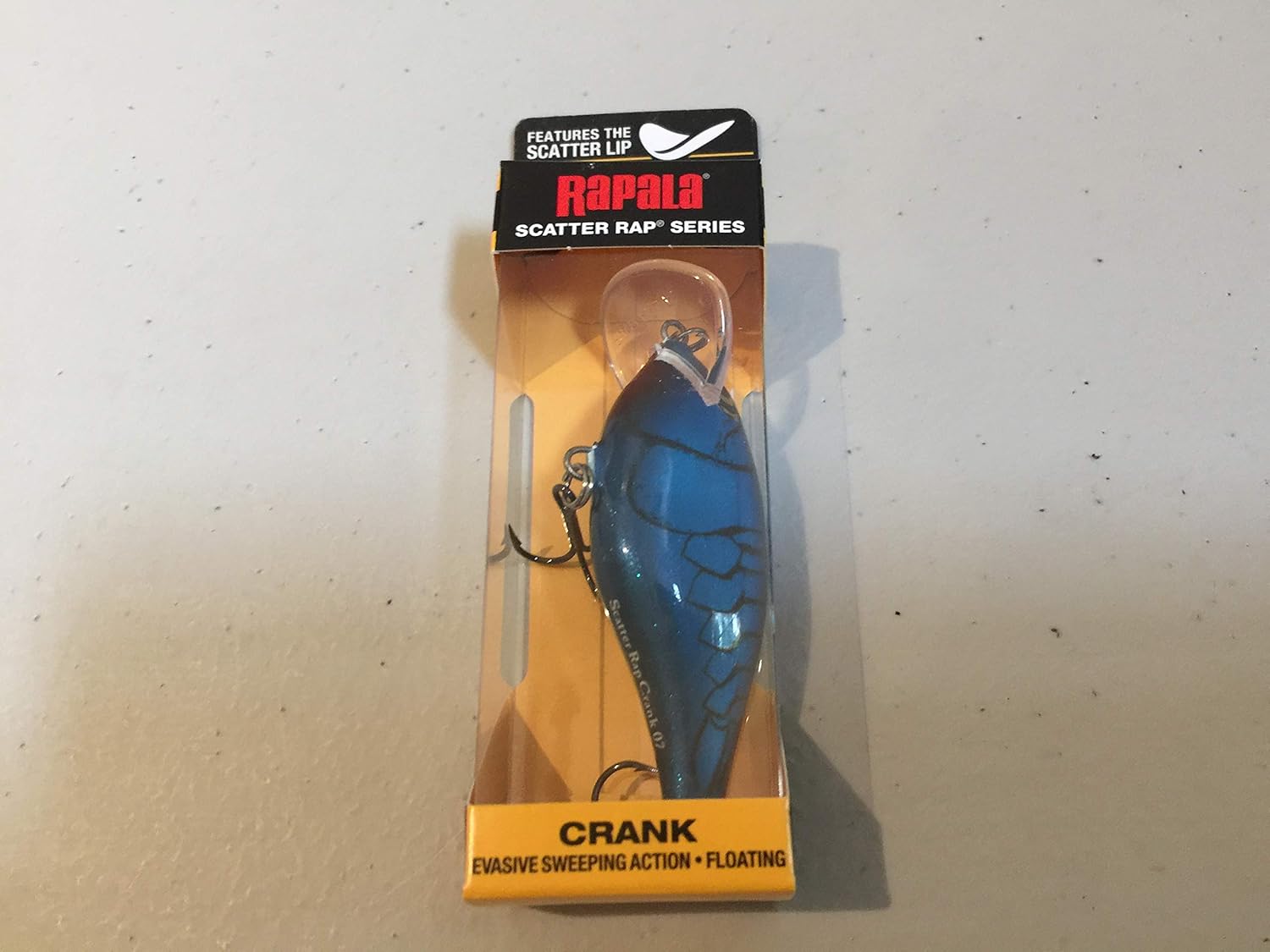 Amazon.com : Rapala Scatter Rap Crank 07 Bruised Lure : Sports & Outdoors