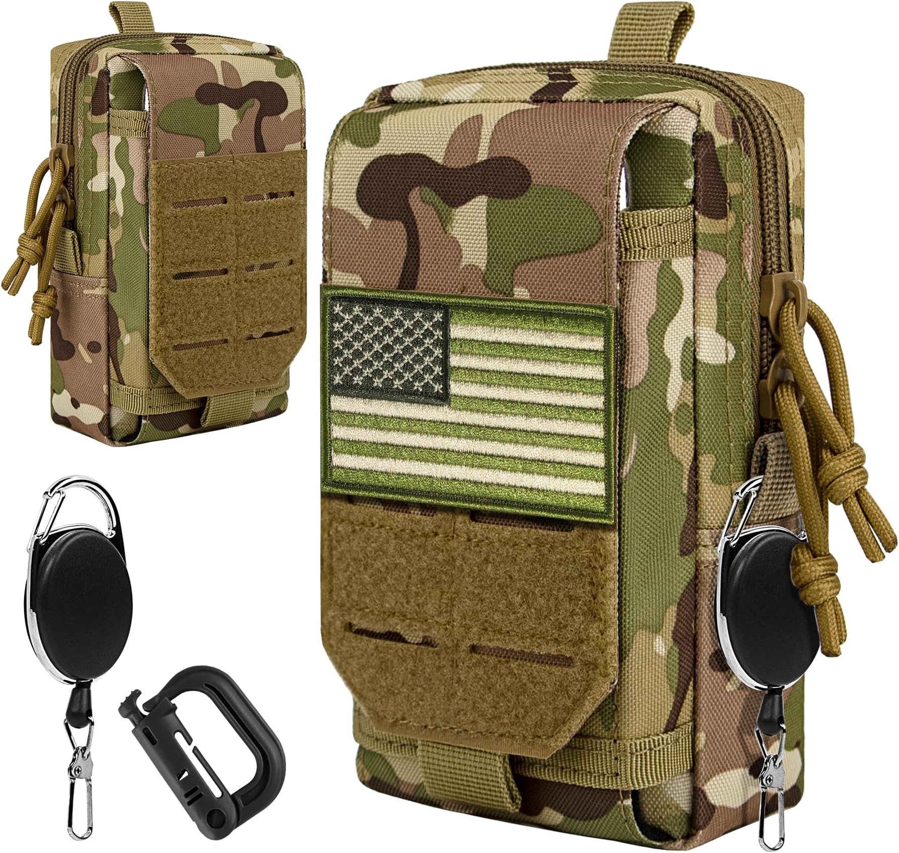 Amazon.com: IronSeals Multi-Purpose Tactical Molle Pouch Waist Bag for ...