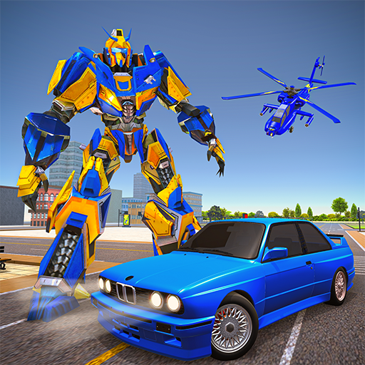 Giochi di simulazione di auto con trasformazione di robot Dino: giochi di trasformazione di ...