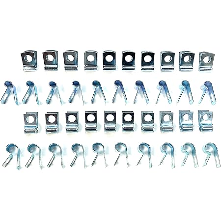 Amazon.com: The Stop Shop 3/16" Brake Line Clip with fastening bolts ...