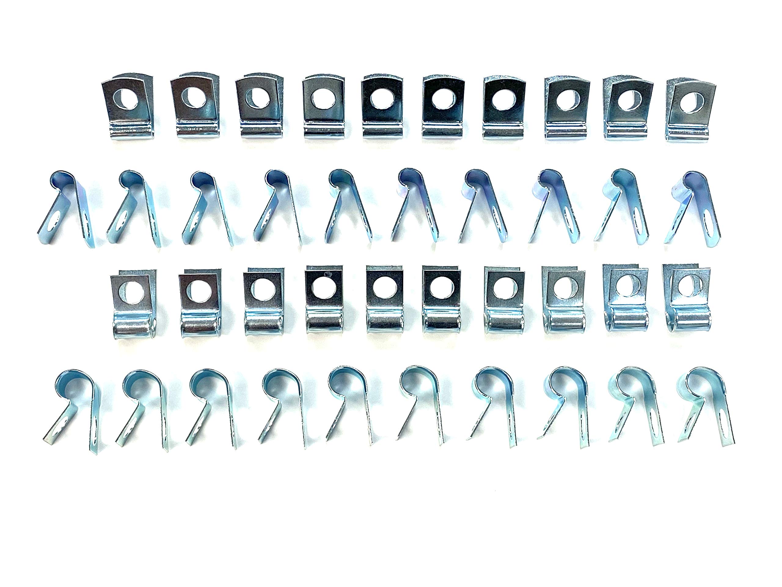 Amazon.com: The Stop Shop Brake and Fuel Line Clip Assortment, 3/16, 1/ ...