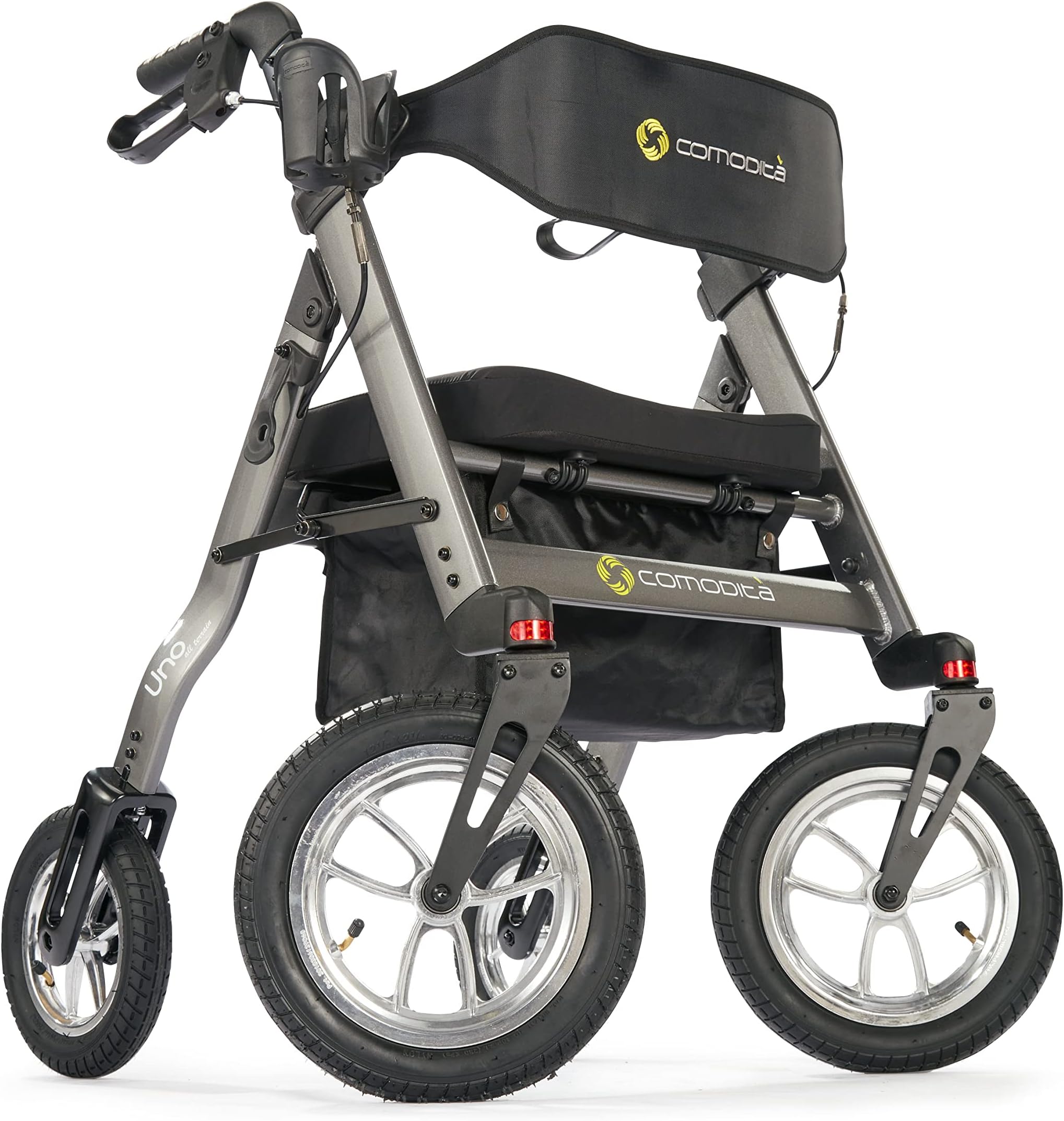 Amazon.com: Comodità Tipo All Terrain Rolling Walker, Outdoor Wheeled ...