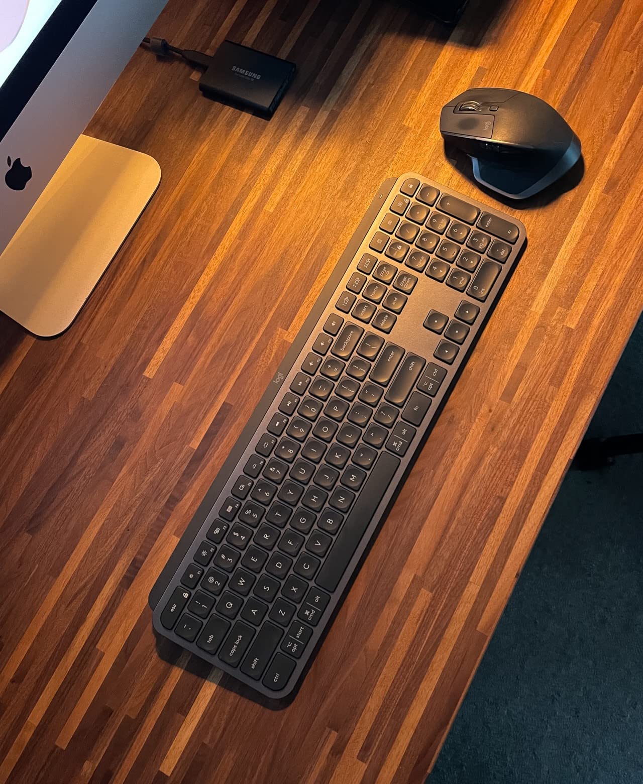 Logitech MX Keys Advanced Wireless Illuminated Keyboard for Mac ...