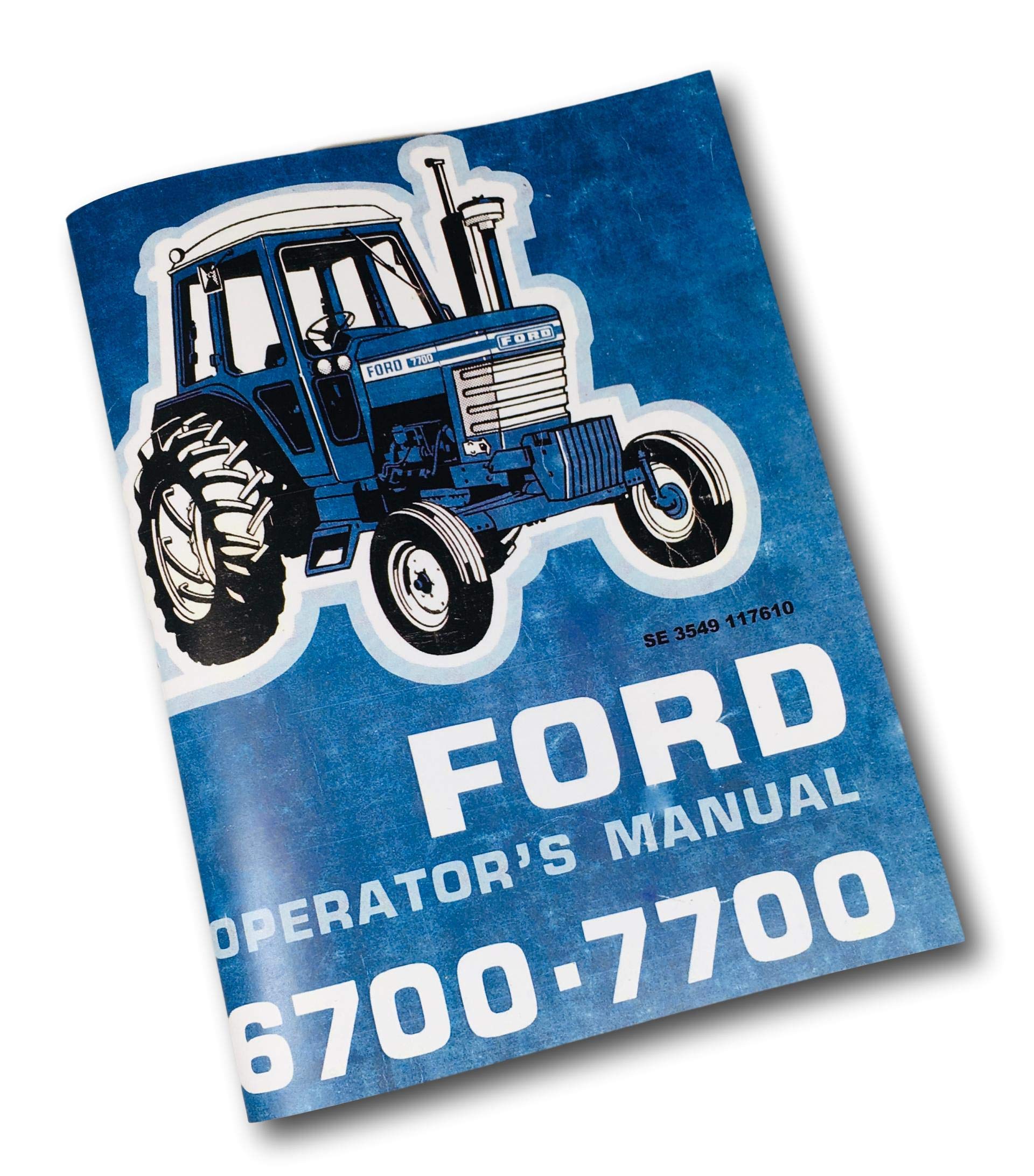 Amazon.com: Owners Operators Manual for Ford 6700 7700 Tractors ...