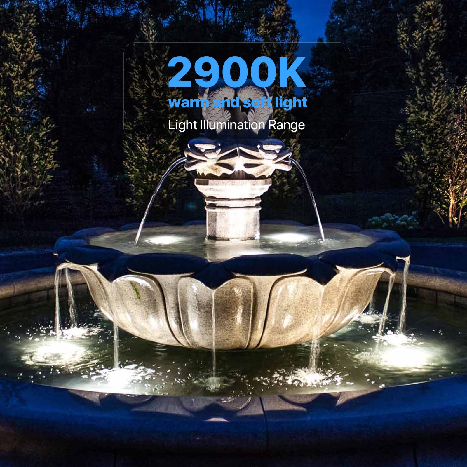 Snapklik.com : GOODSMANN Landscape Lighting Pond Lights Led Underwater ...