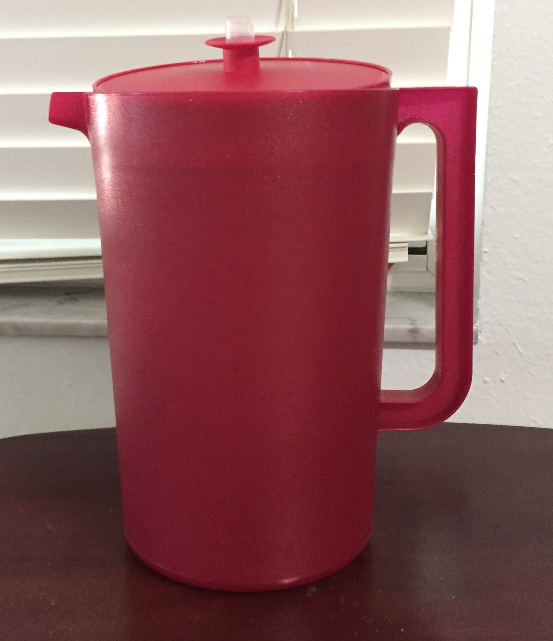 Buy Tupperware Classic Sheer 1 Gallon Pitcher in Starlight Lipstick ...