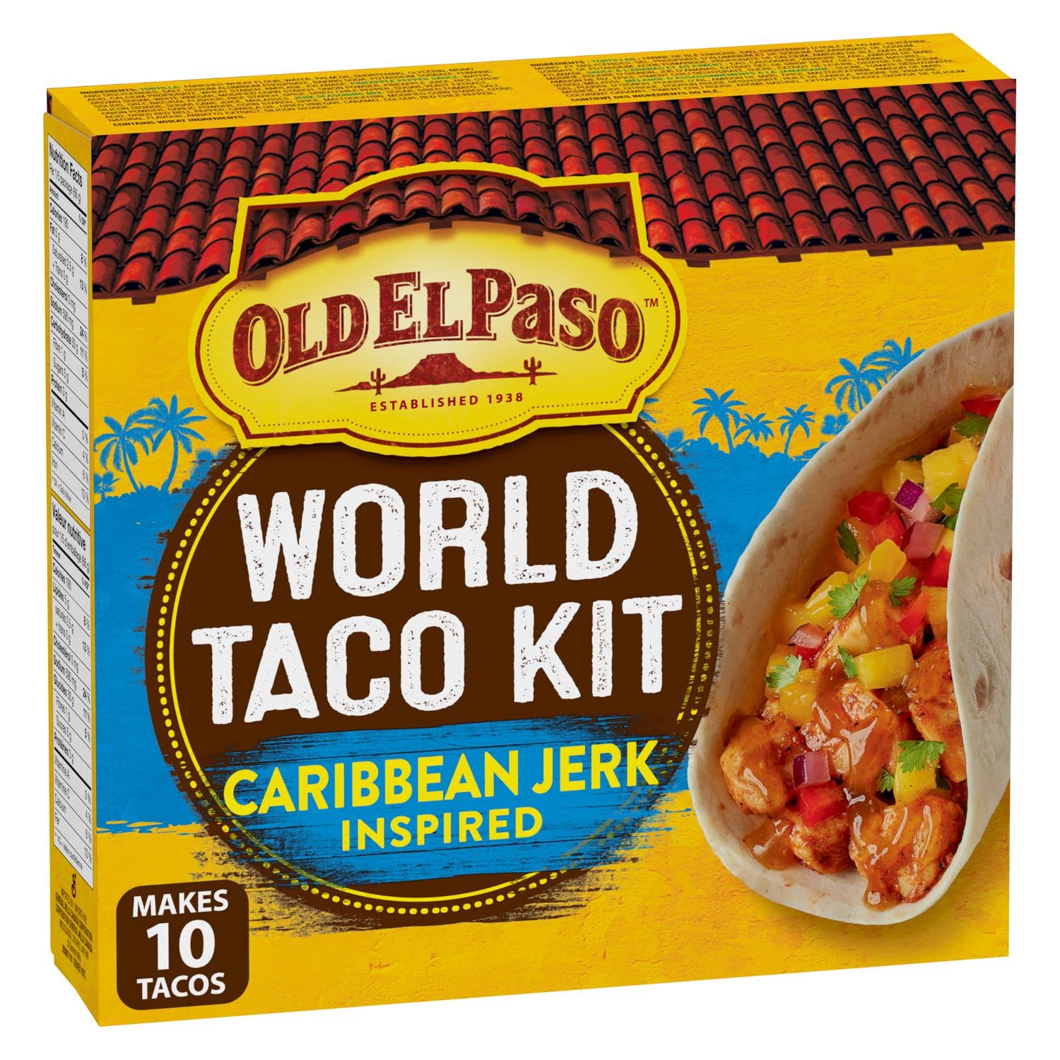 Old El Paso World Taco Kit Caribbean Jerk Inspired, 331 g12 oz ...