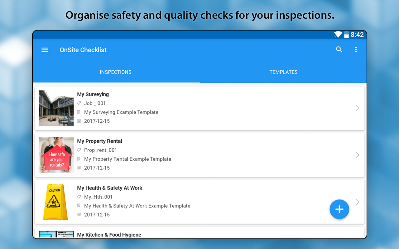OnSite Checklist - Audit and Review Checklist for Site Inspections and ...