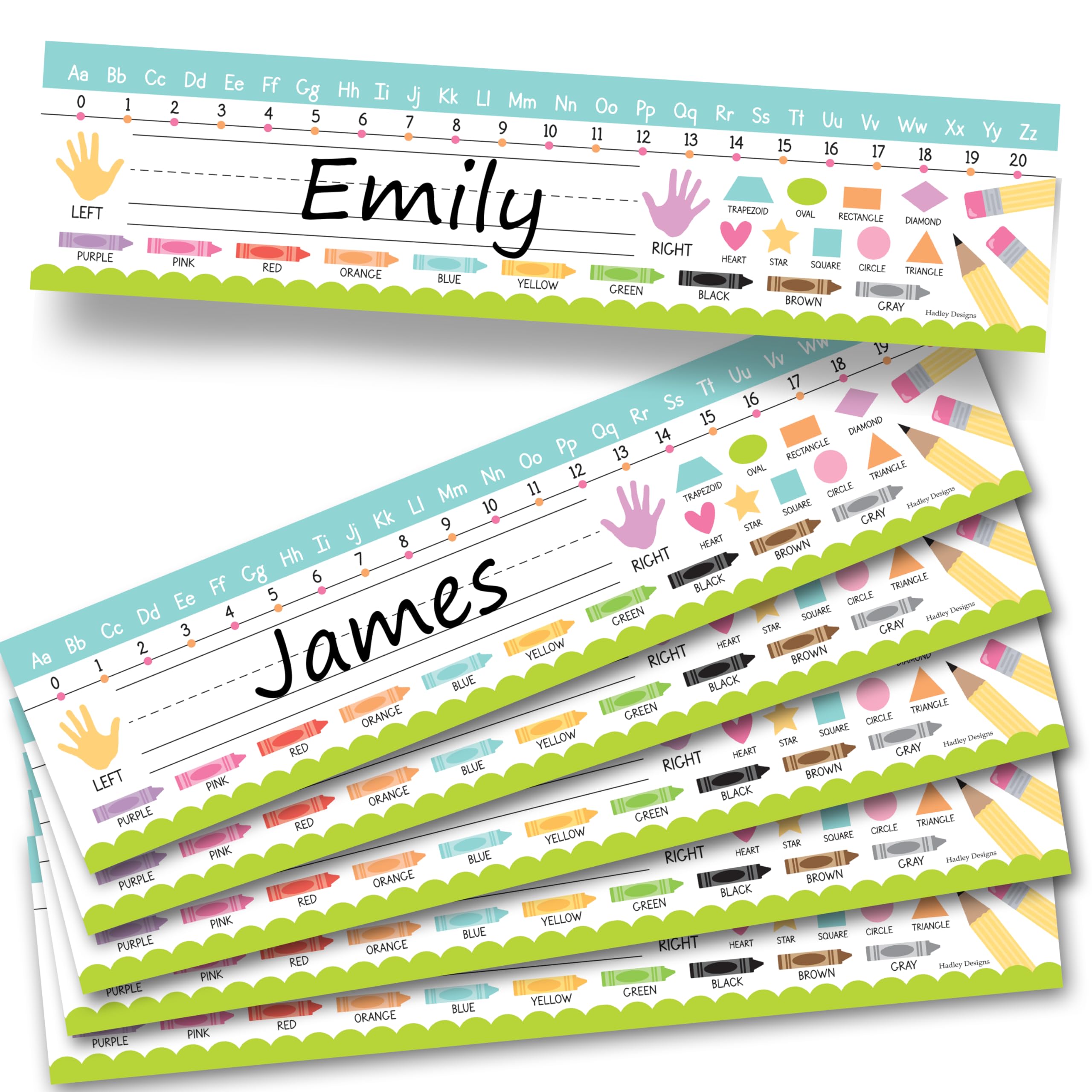 Desk Name Tags For Classroom 25 Student Name Plates Classroom ...