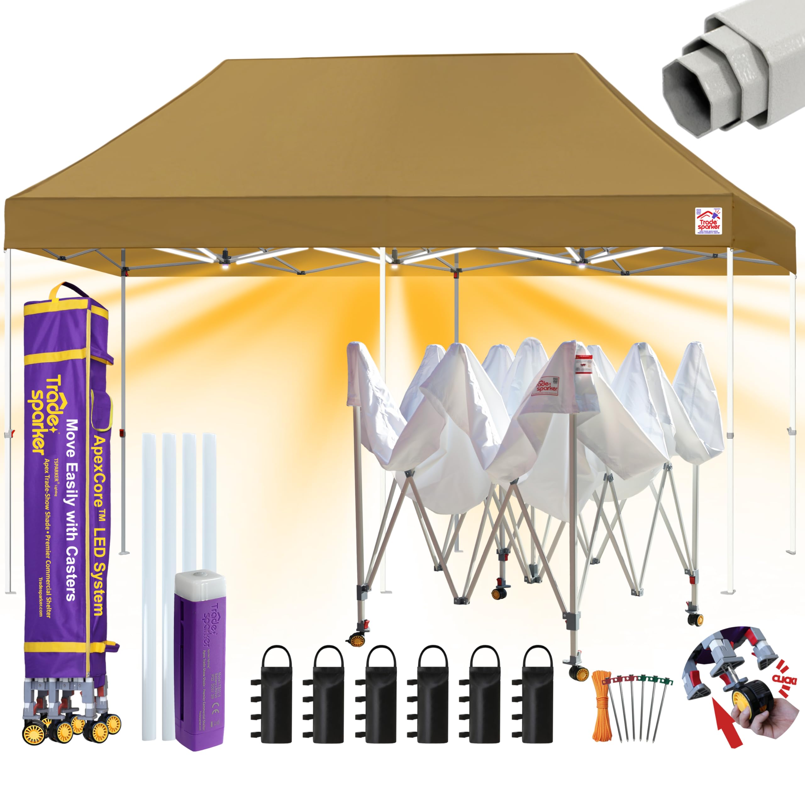 9 Best Commercial Pop Up Canopy | Full Truss Locked