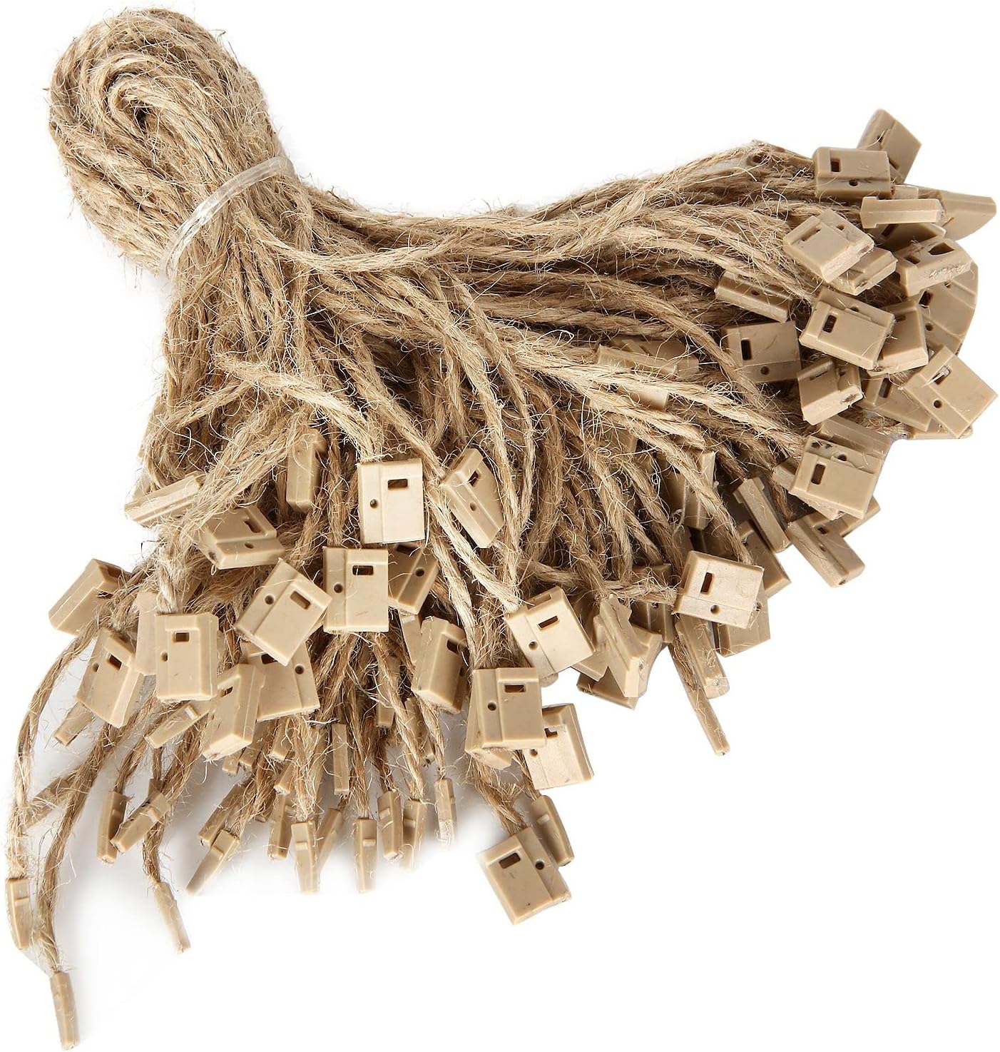 Amazon.com : FVIEXE 2000PCS Hang Tag String, 8 Inch Hemp Twine Hang Tag ...