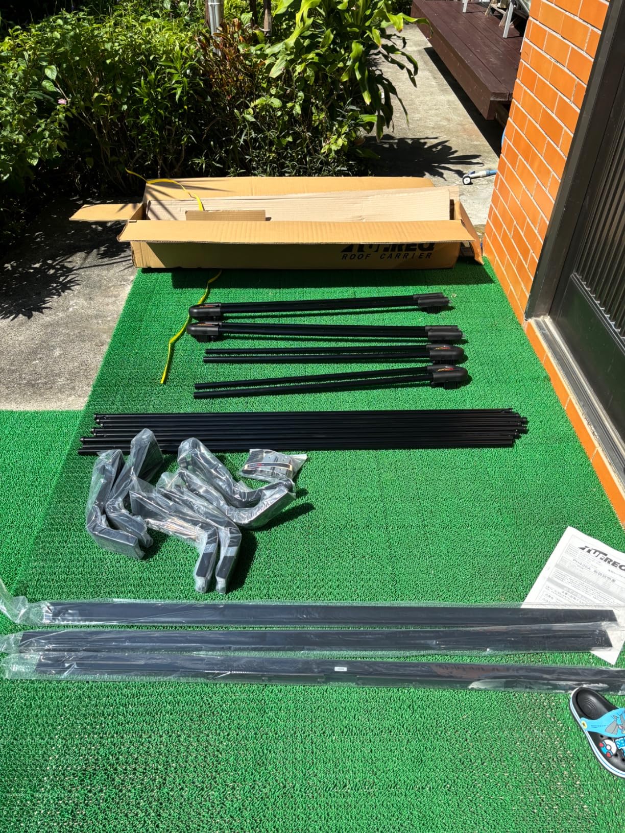 Amazon.co.jp: TUFREQ ルーフラック ルーフキャリア P+シリーズ 6本脚 N-VAN Nバン JJ1/JJ2 H30.7～ ハイルーフ PH435A+ : 車＆バイク