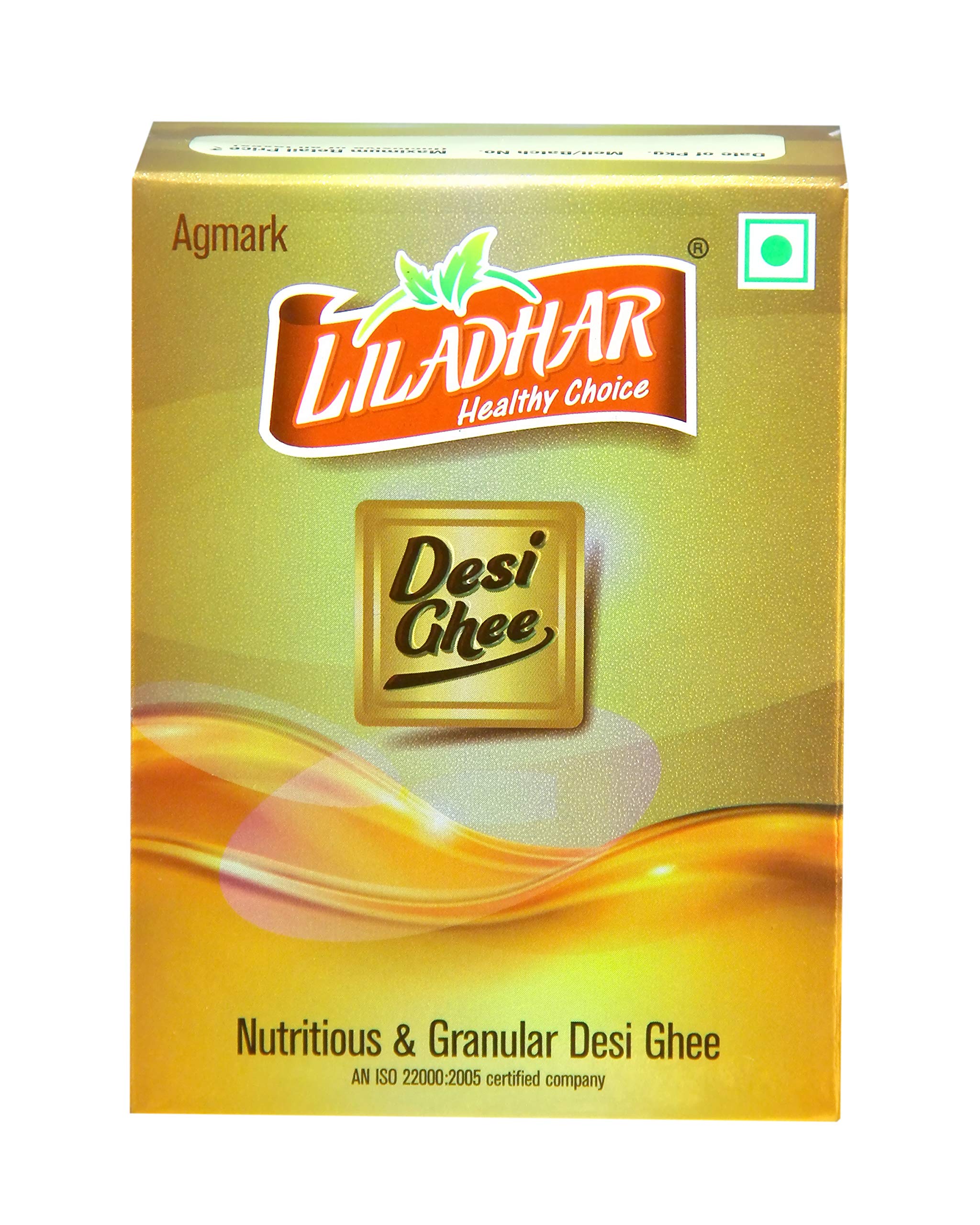Buy Liladhar Pure Ghee 500gm Desi Ghee Danedar Ghee Shuddh Ghee Shuddh ...