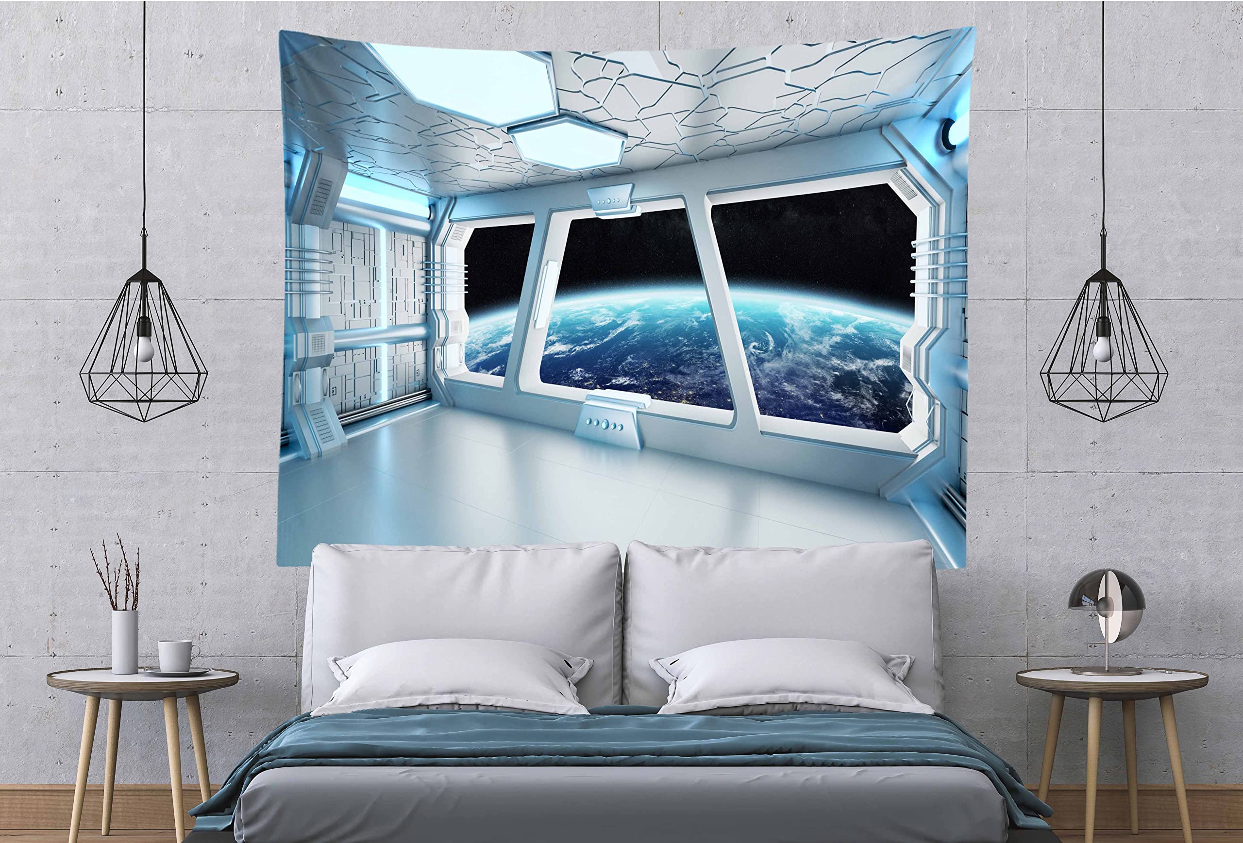 Earth Time Spacecraft Tapestry