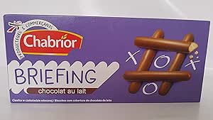 CHABRIOR BRIEFING CHOCO 150G : Amazon.fr: Epicerie