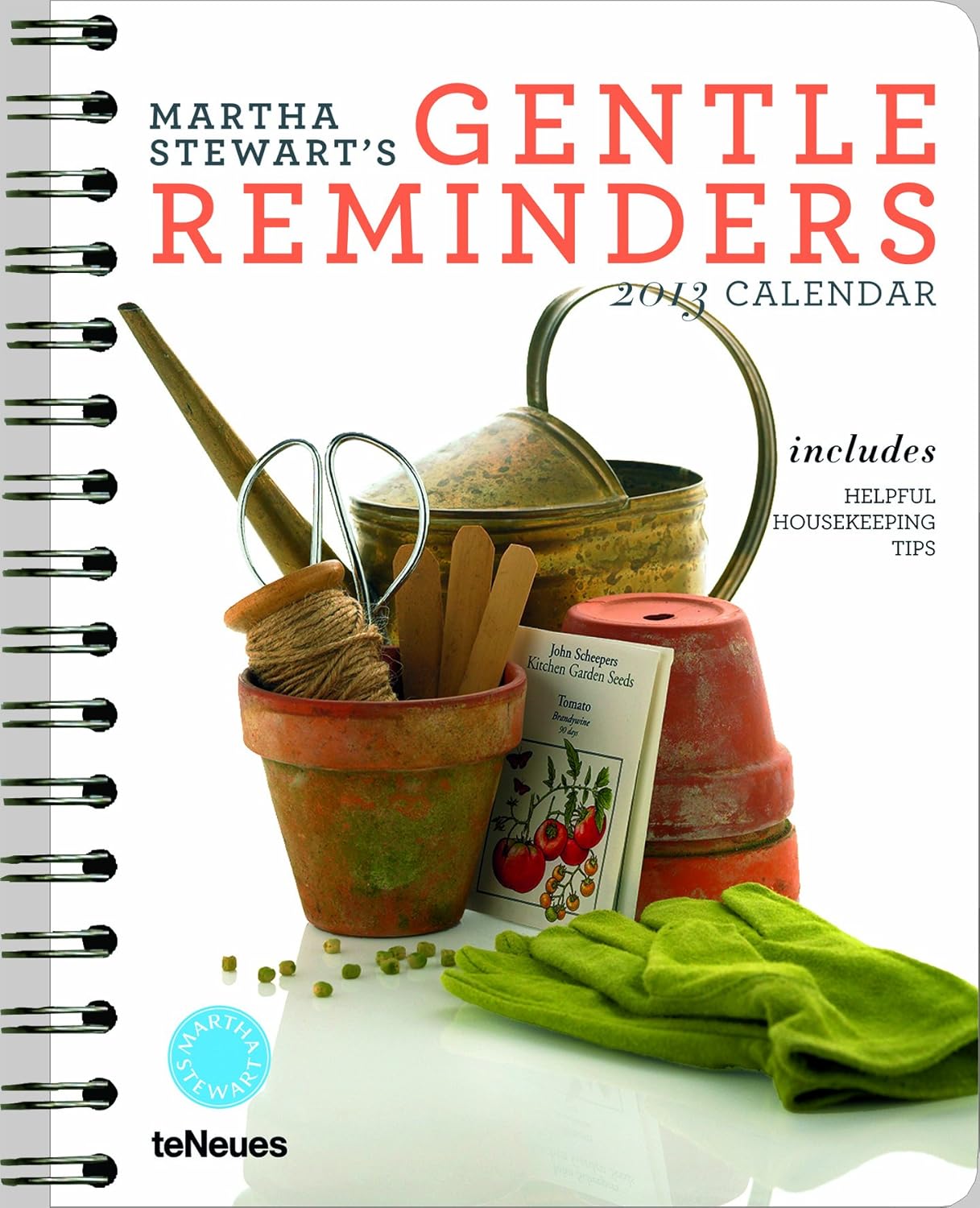 2013 Martha Stewart Gentle Reminders Deluxe Diary : teNeues: Amazon.co ...