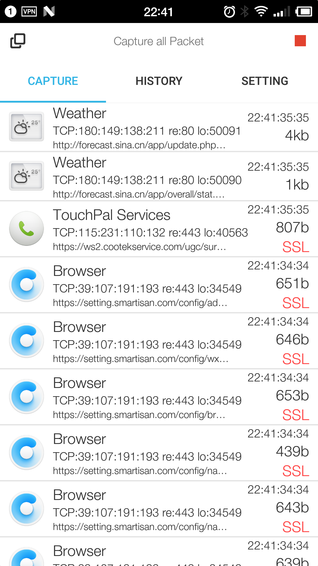 SSL Capture - App on Amazon Appstore