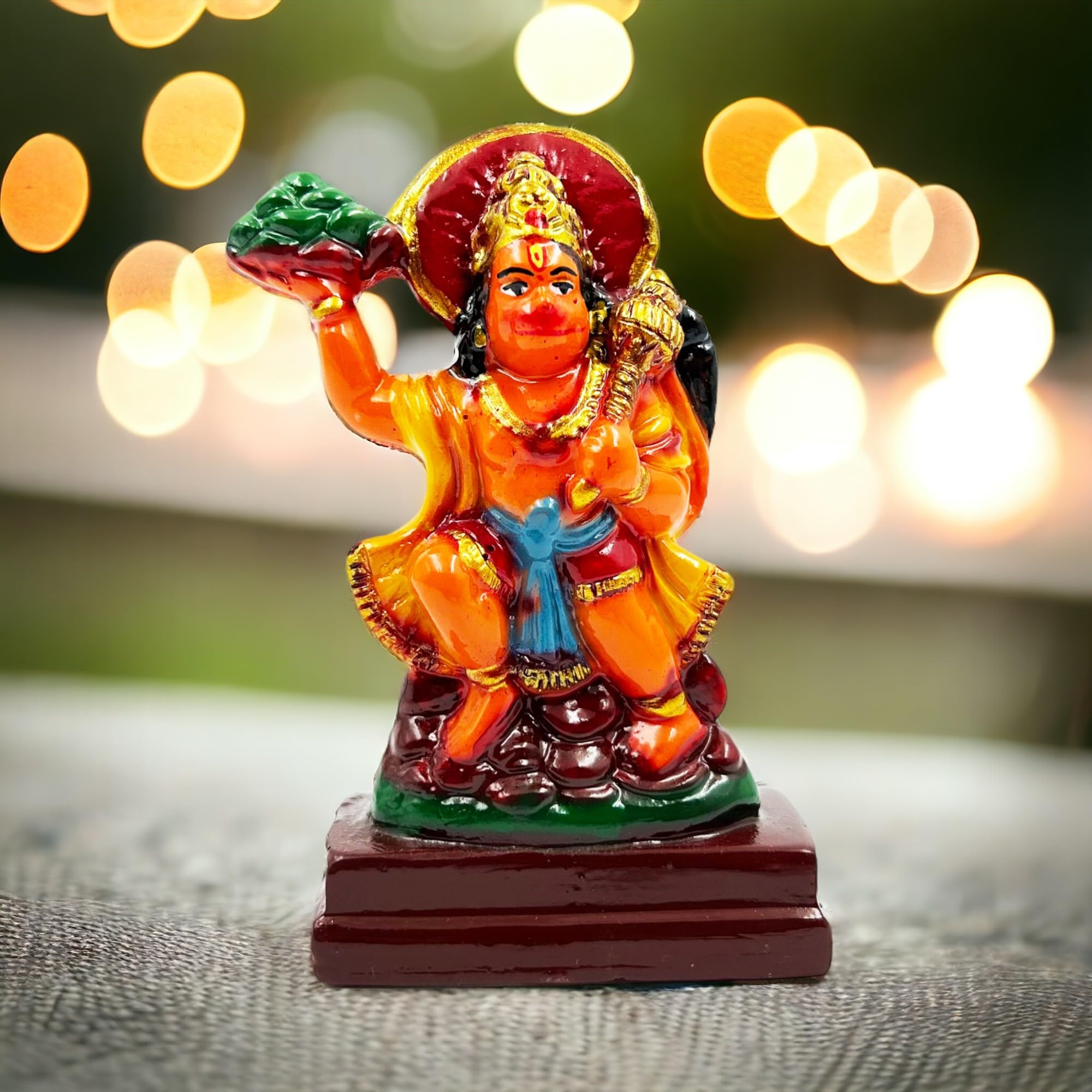 Buy The Decor Culture Marble Dust Sanjeevani Parbat Pahad Hanuman Ji ...