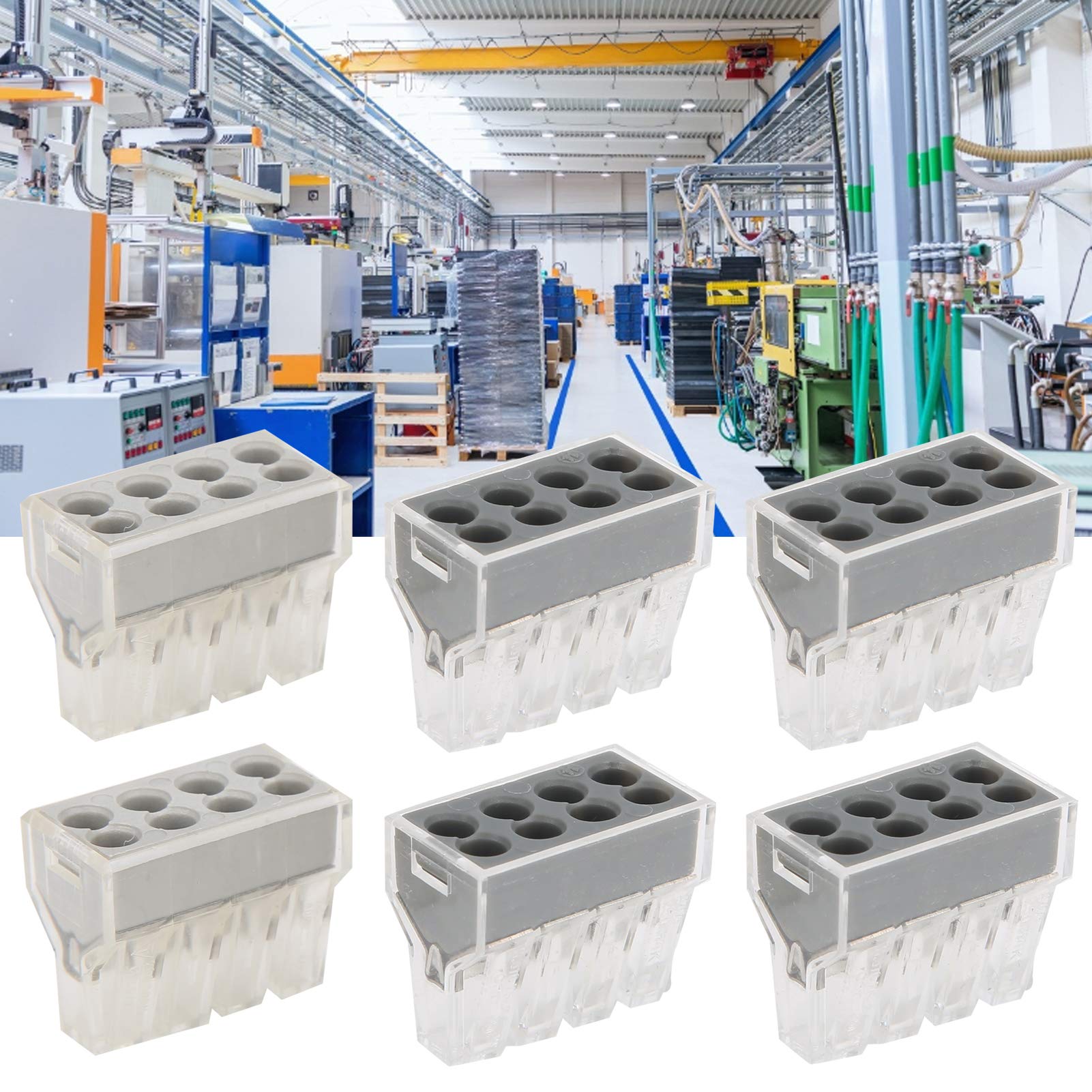 Buy Terminal Blocks Conductor Terminal Block Push Wire Wiring Connector ...